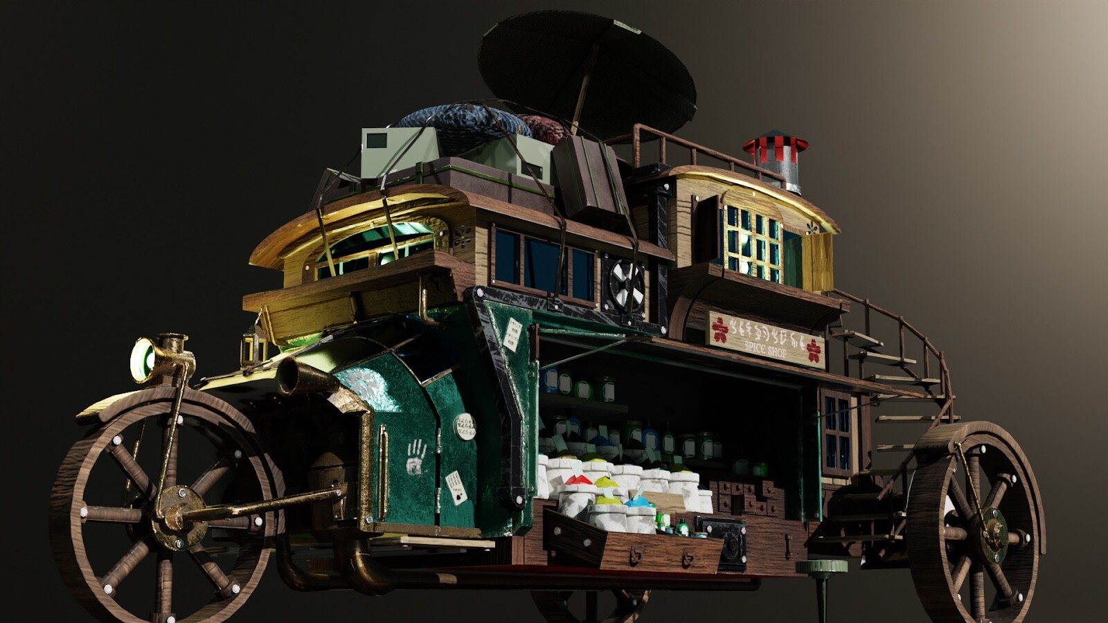 ArtStation - “Spice Truck”