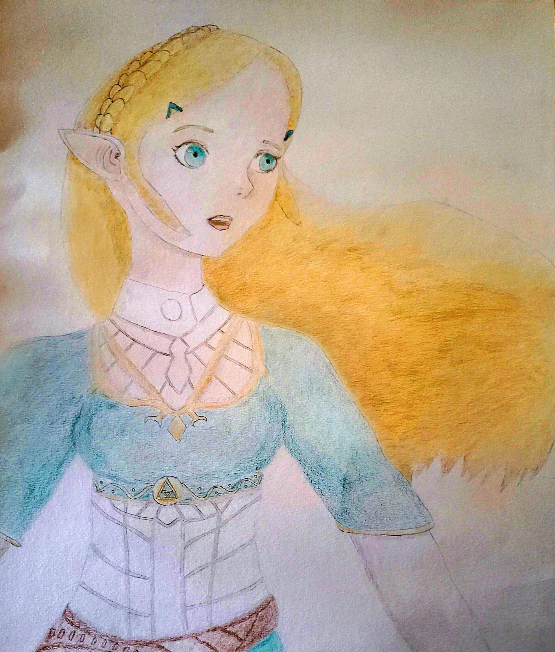 how to draw legend of zelda characters