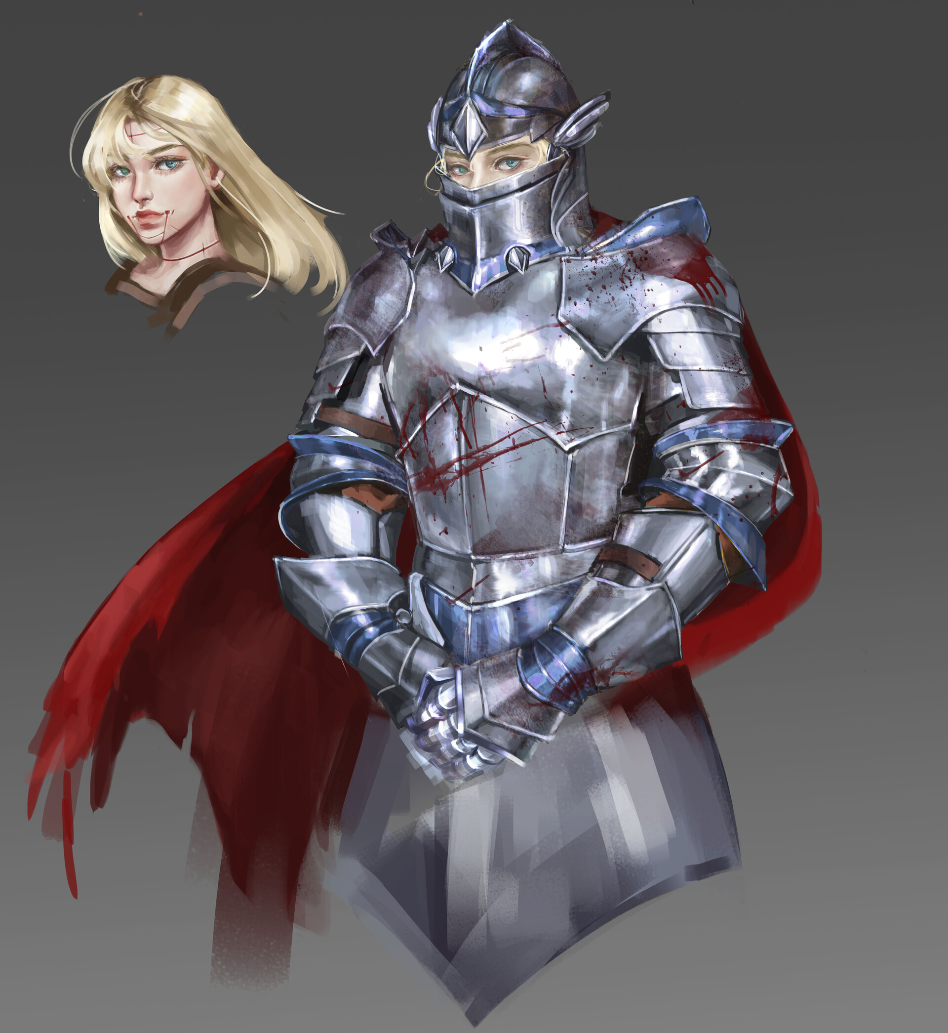 ArtStation - Material Rendering Practice in Photoshop