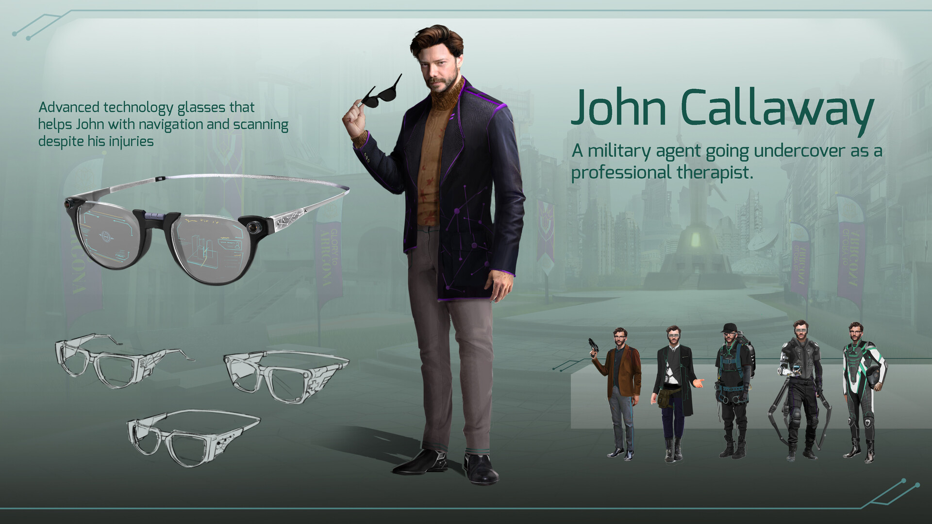 ArtStation - Mission:escape Arrgona Character Design: John Callaway