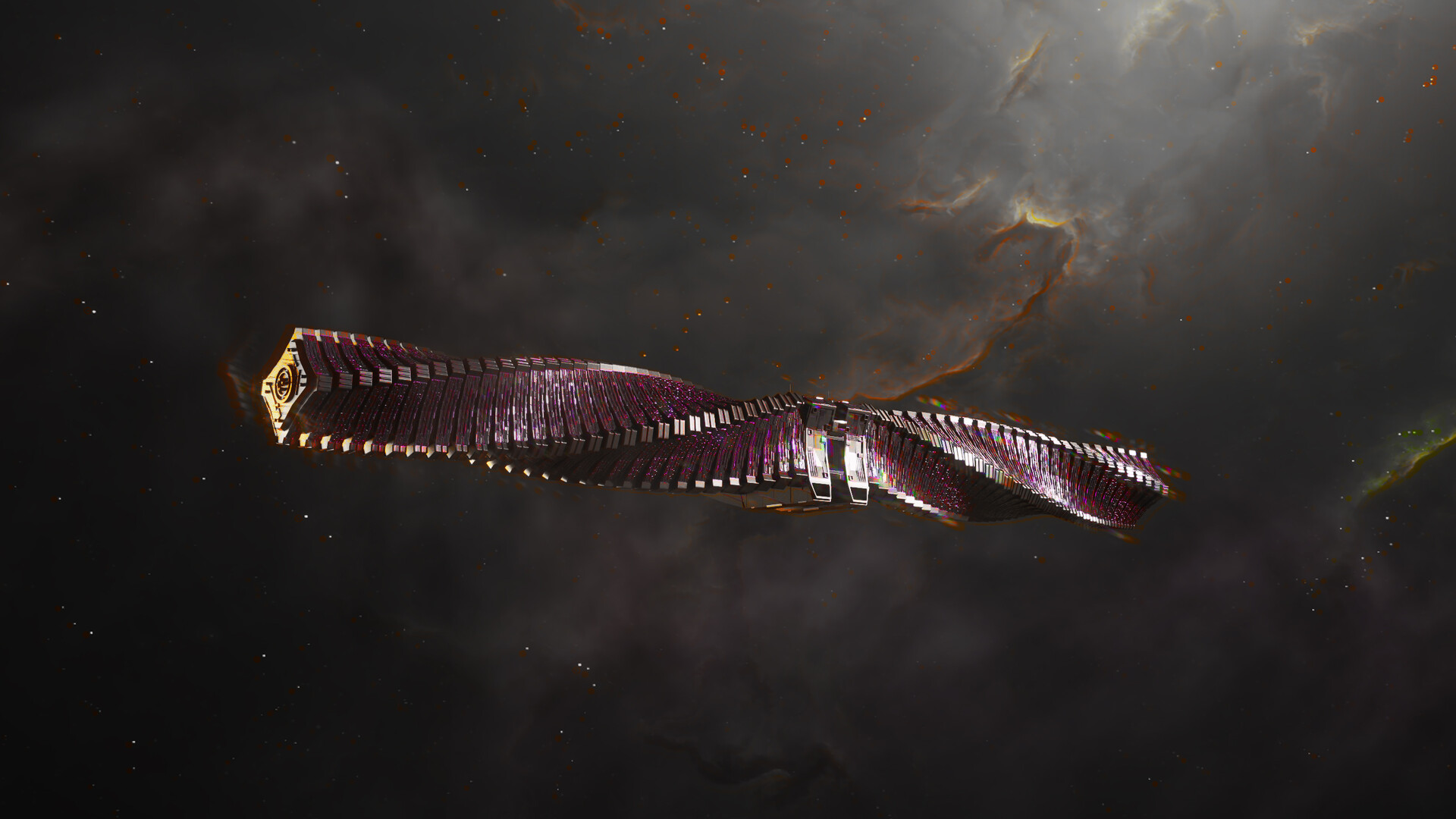 ArtStation - Dark Aster \ Warship Kree