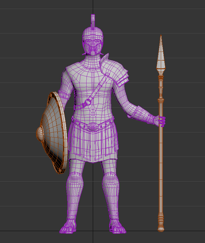 Fiona Beale - 3D Model- Nautical Character