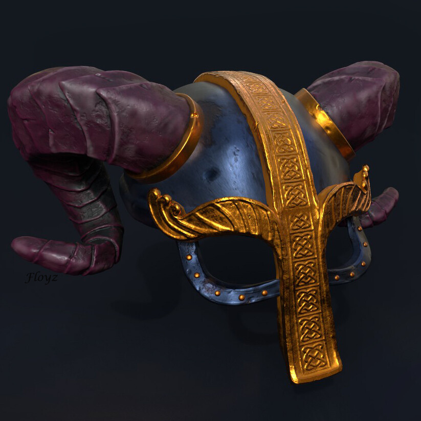 ArtStation - Rusty helmet