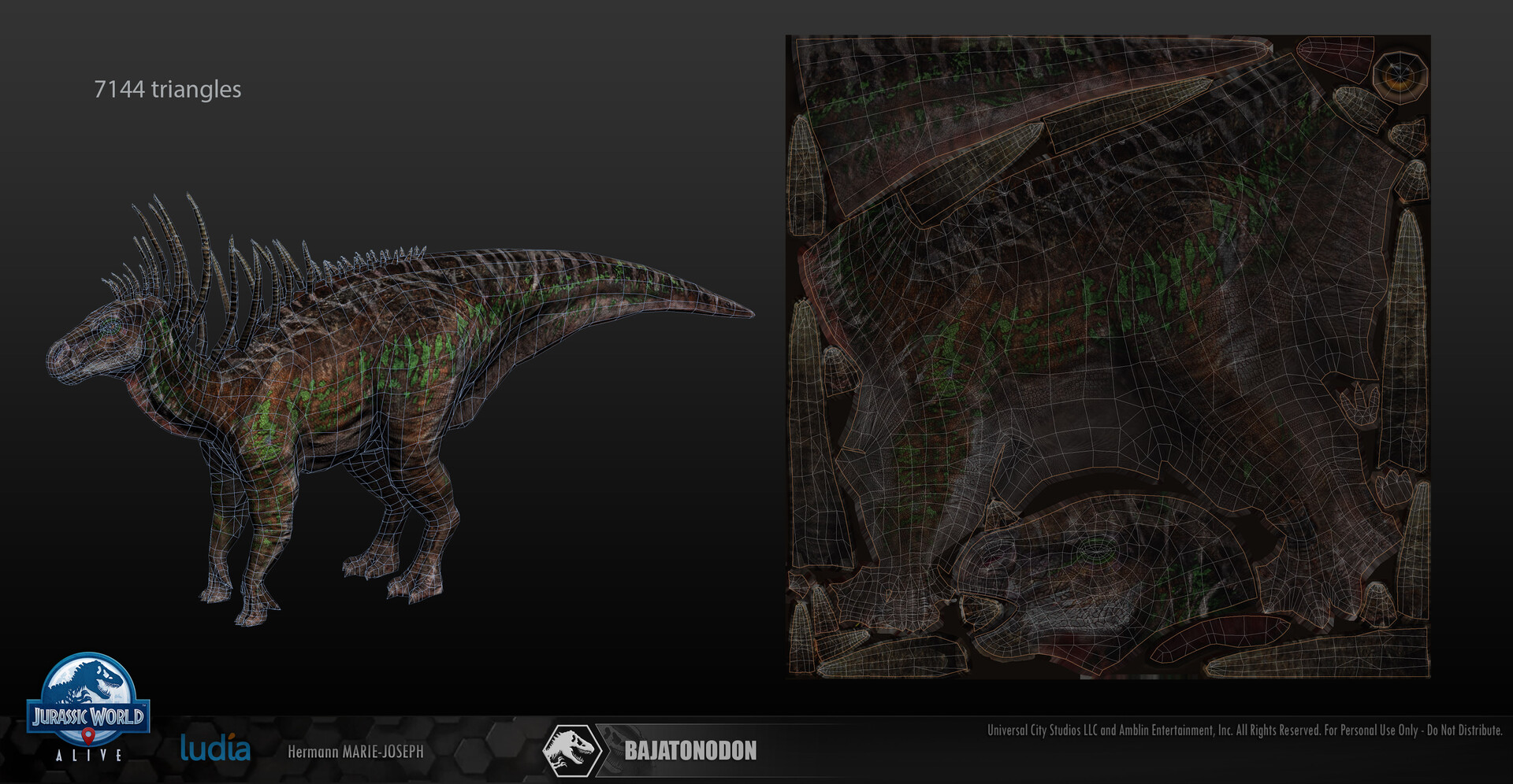 Hermann Marie-Joseph - Bajatonodon - Jurassic World Alive