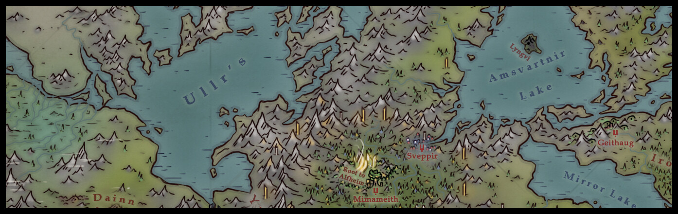 Daniel-André Sørensen - Midgard Map