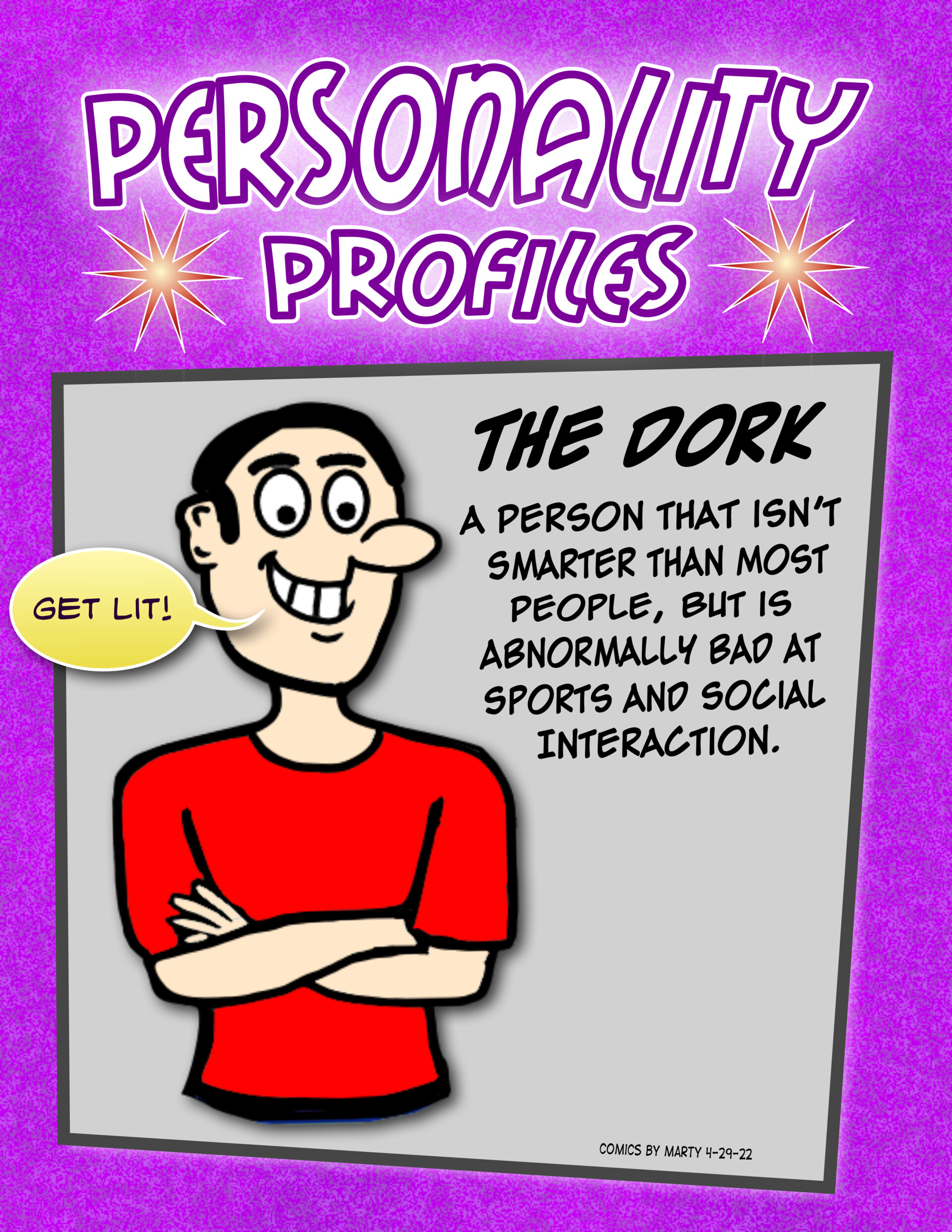 ArtStation - Personality Profiles: "The Dork"