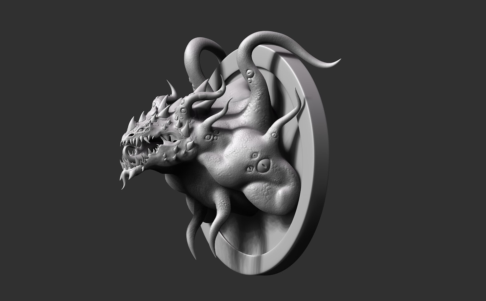 Alan Ramirez Garcia - Hearthstone - Galakrond, The Unspeakable (3D Sculpt)