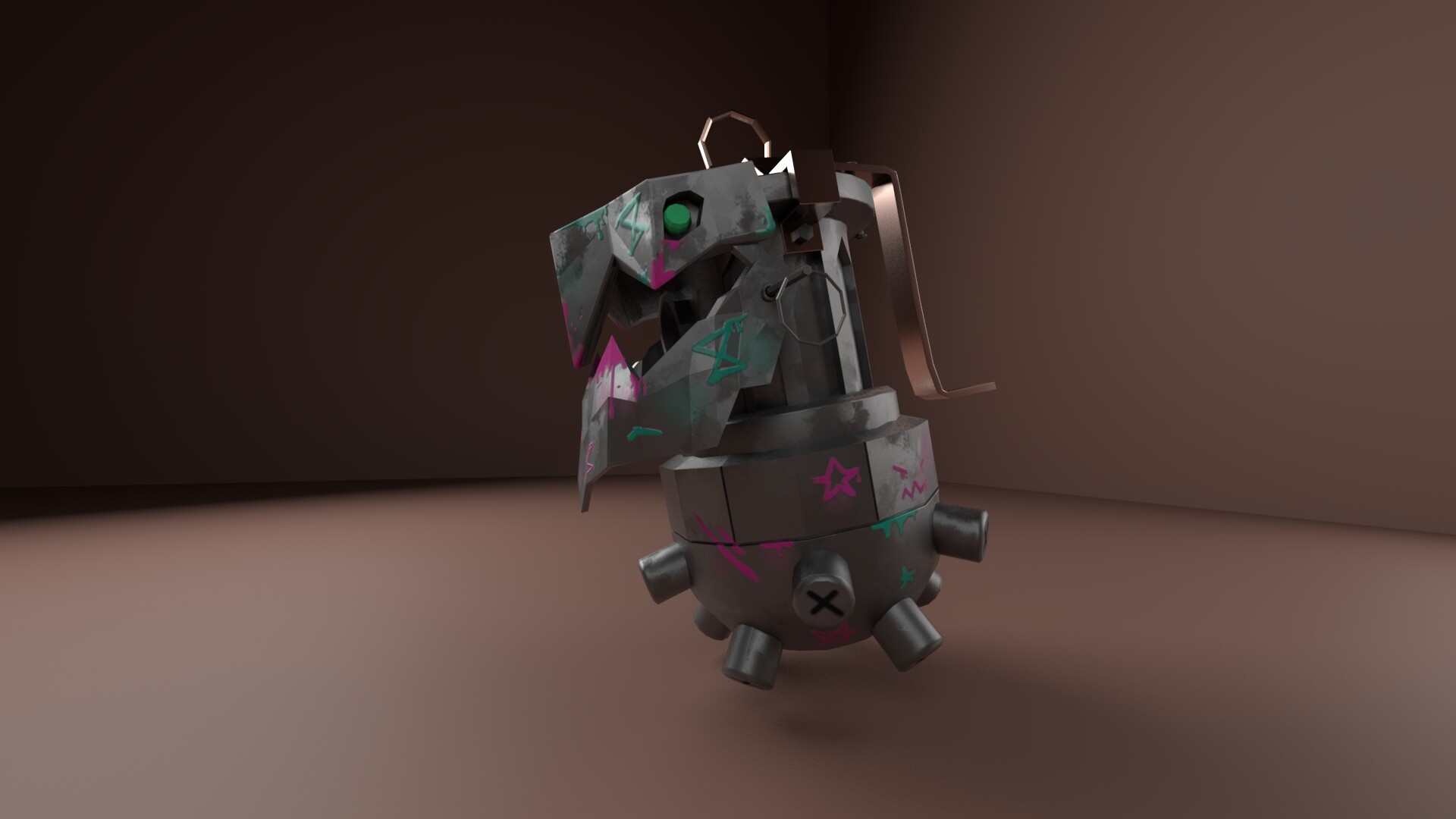 ArtStation - Grenade de Jinx/ Jinx’s Grenade (2022)