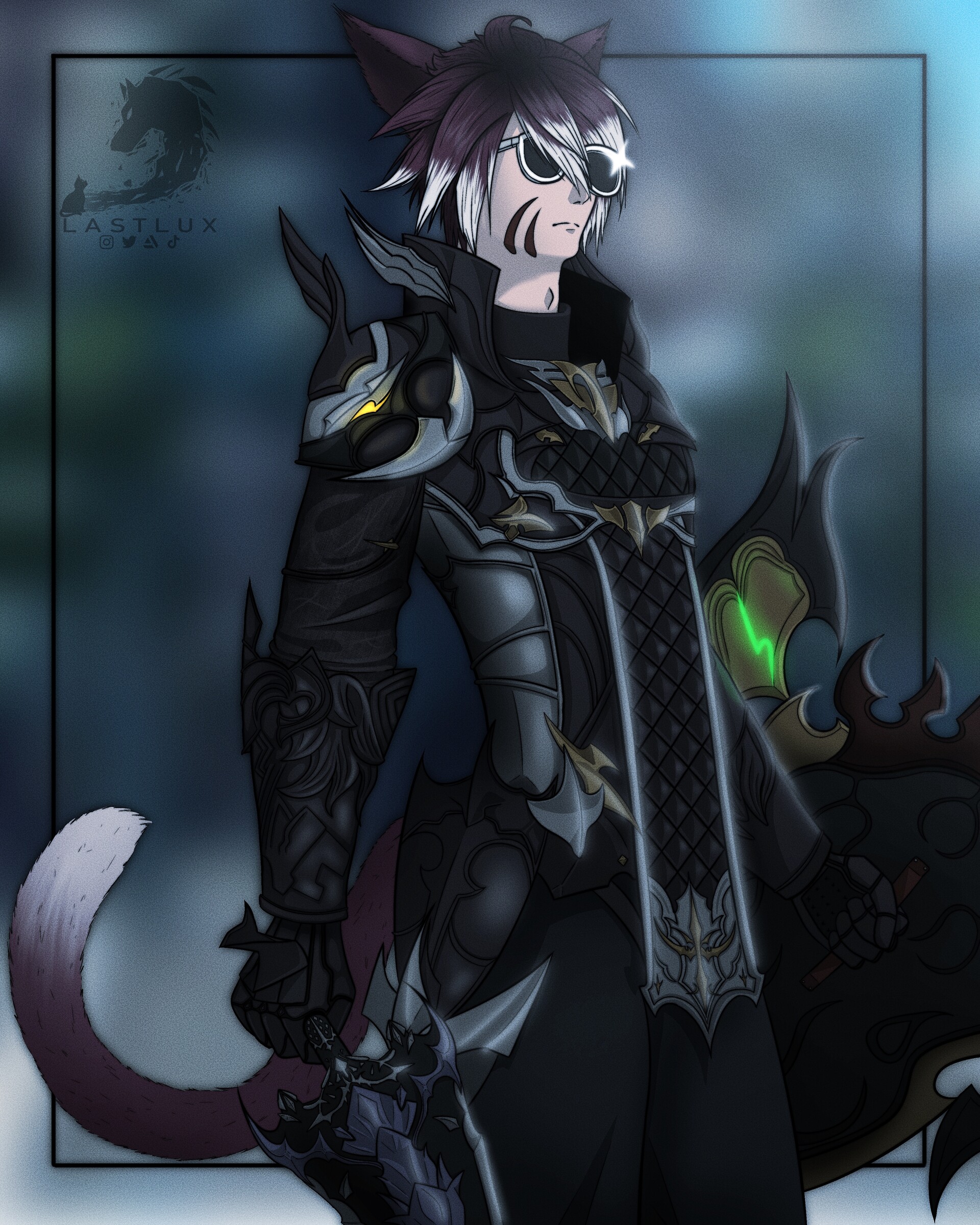 ArtStation - FFXIV Commission - Male Miqo’te