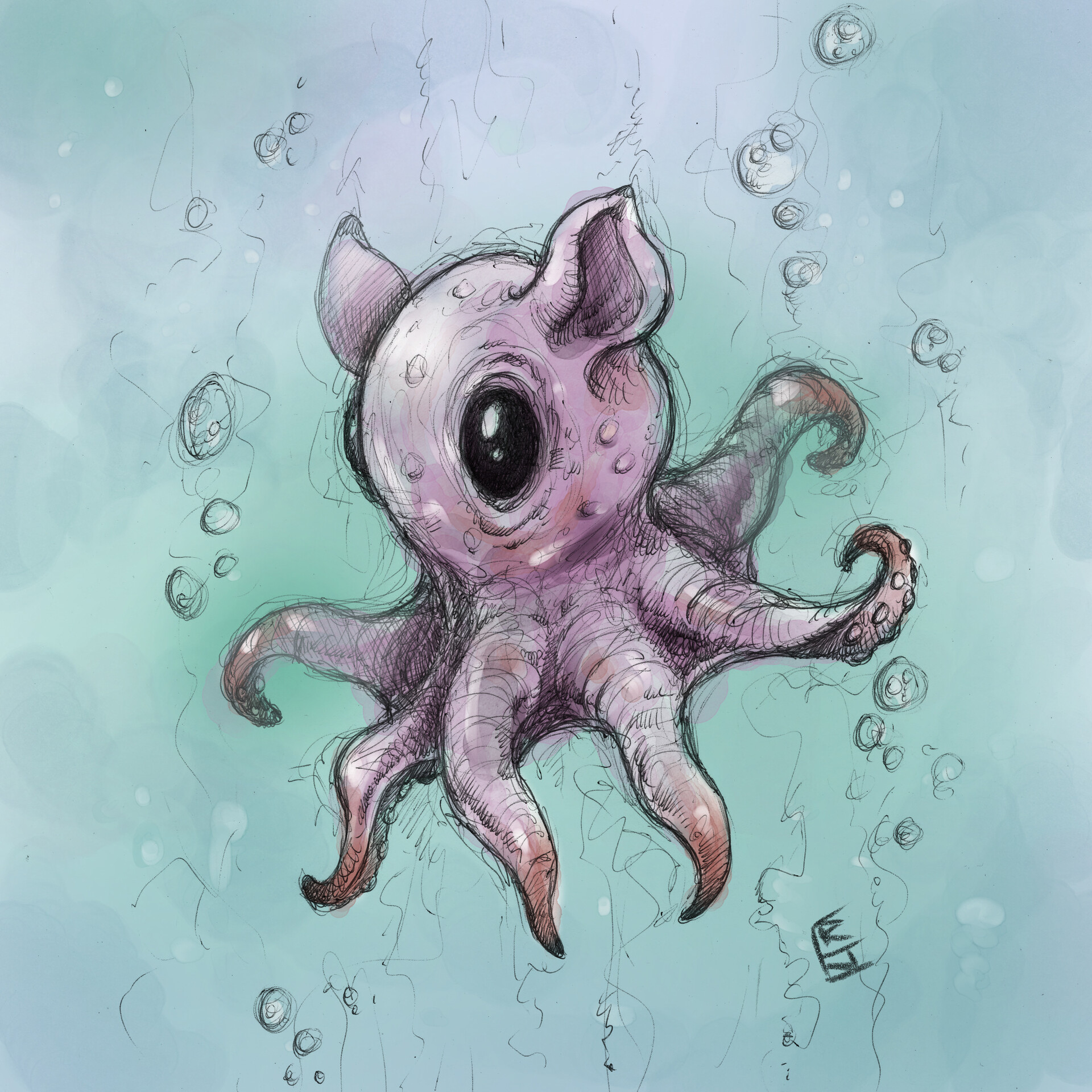 ArtStation - Dumbo Octopus