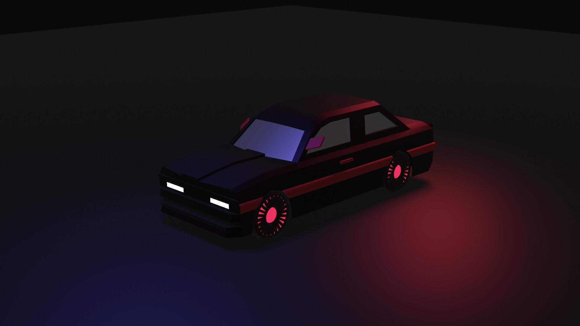 ArtStation - x30 low poly car
