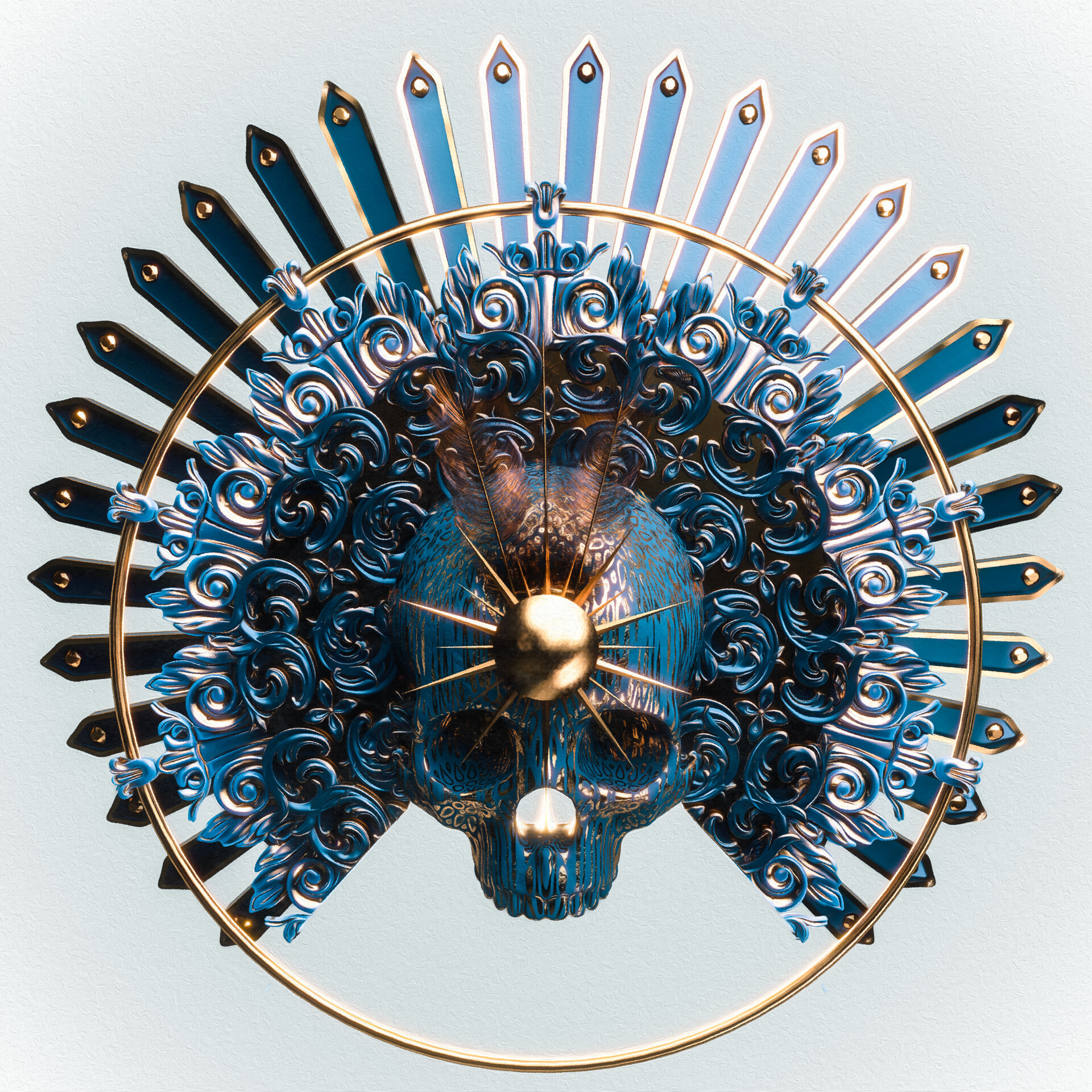 ArtStation - MASKS OF THE AHORA - Neophyte / Zelator