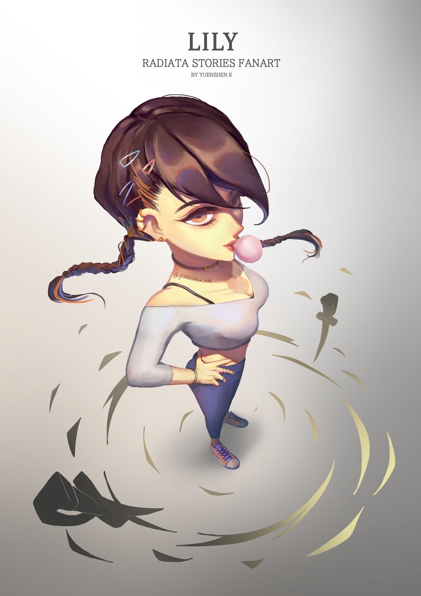 ArtStation - Lily Modern Edition_Radiata Stories Fanart