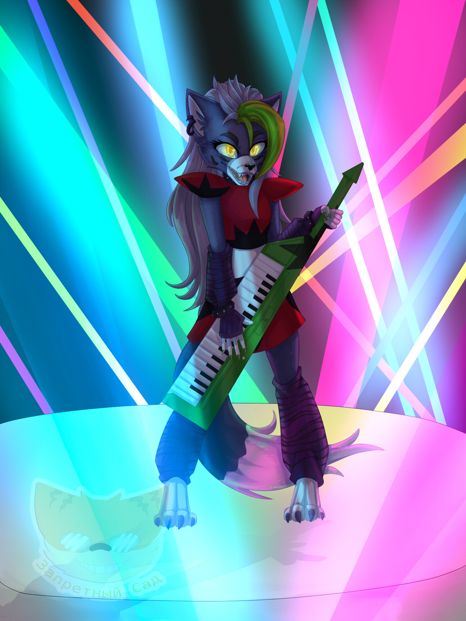 ArtStation - Roxanne the Wolf