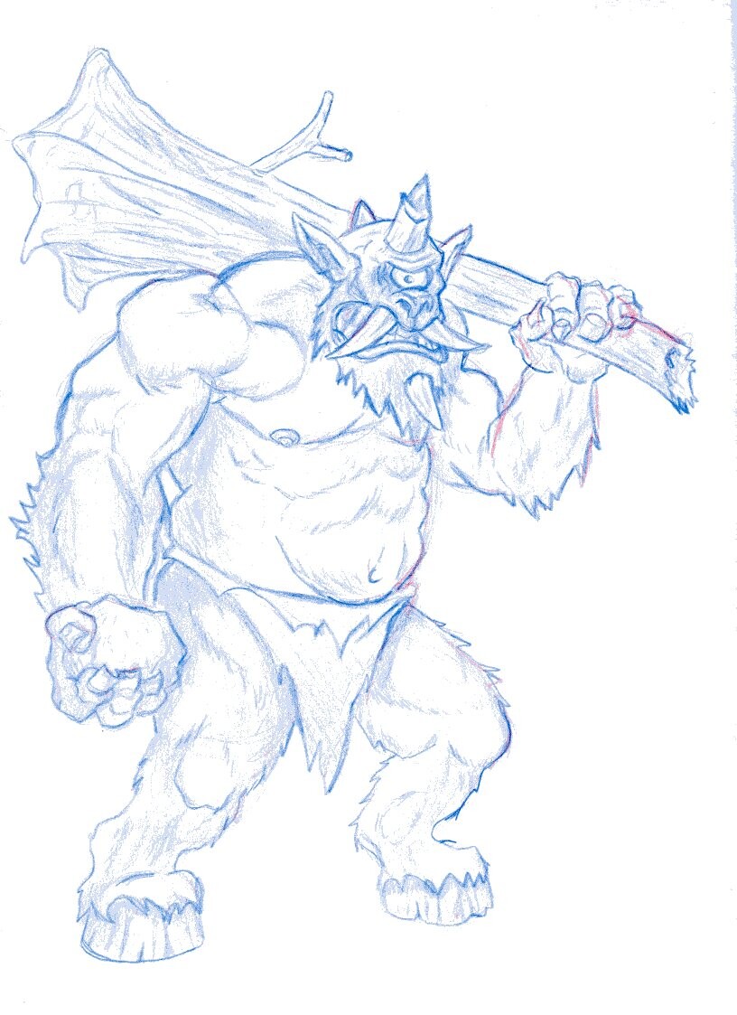 ArtStation - Cyclops Sketch