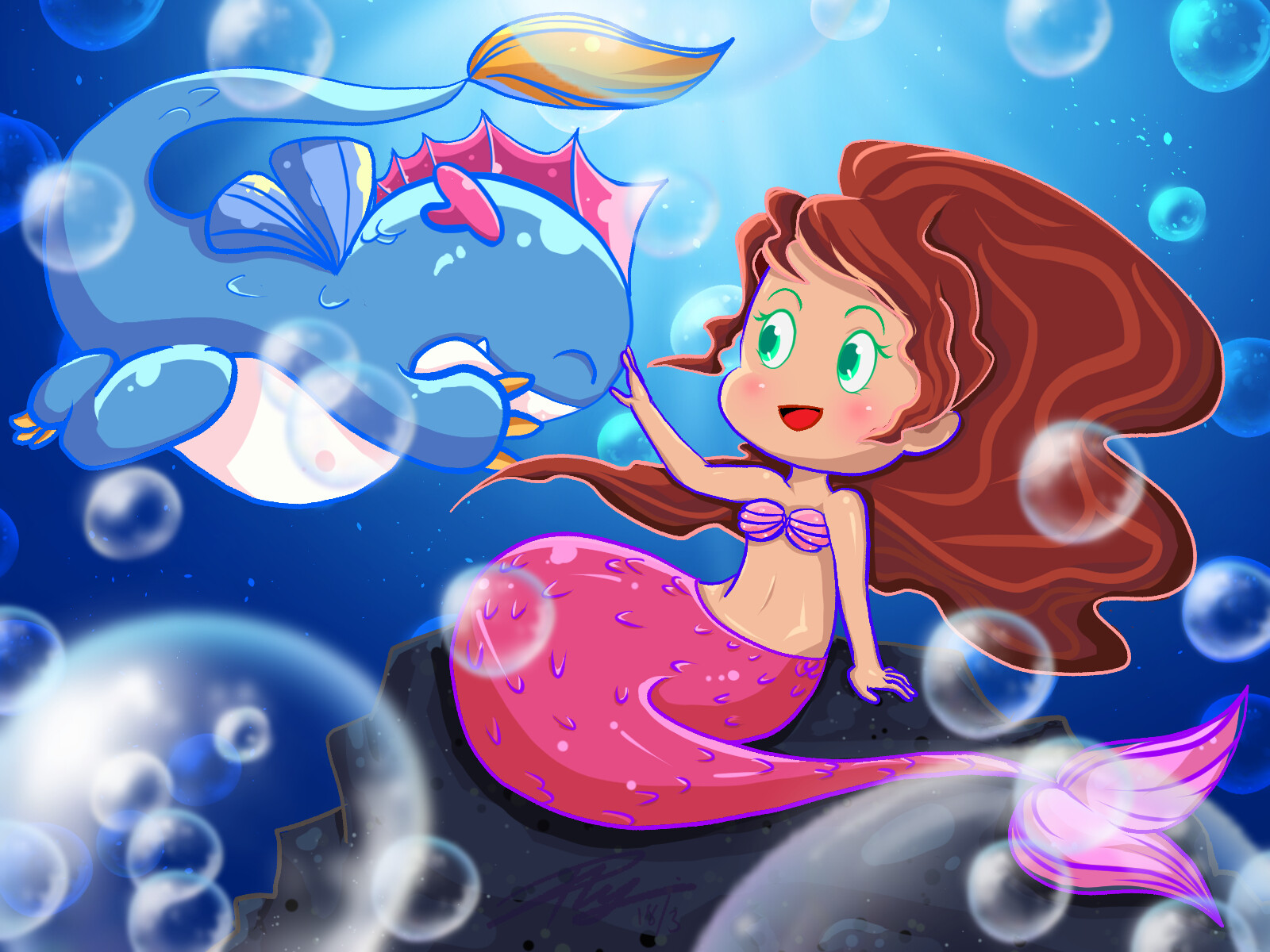 ArtStation - Fan art-Dracoo Master-water