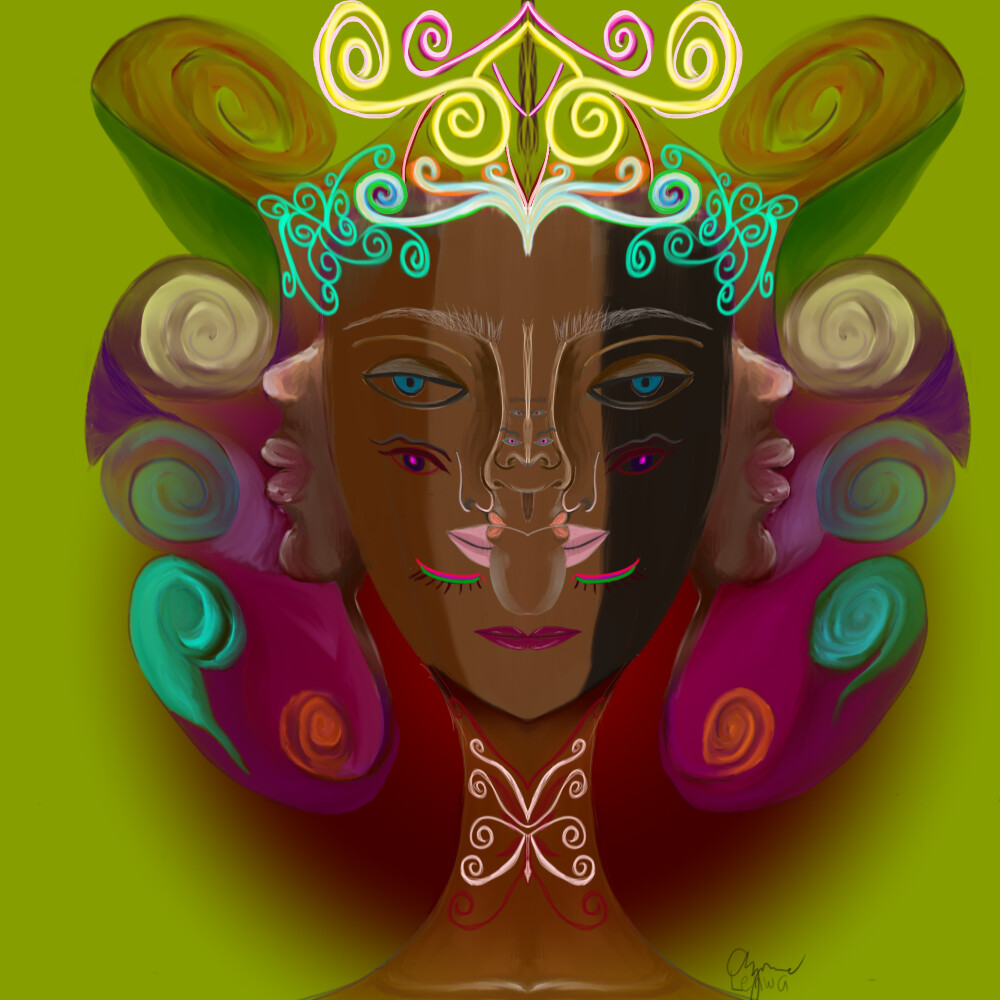 ArtStation - Goddess of Many Faces