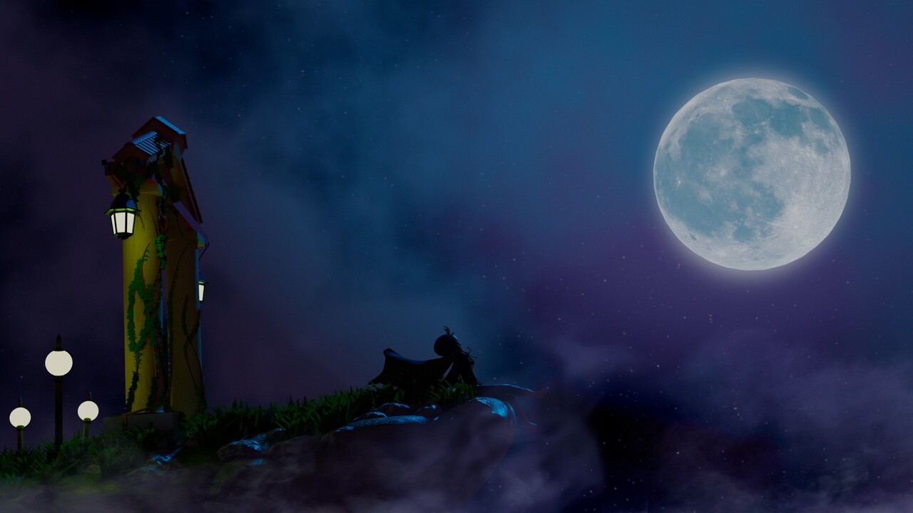 ArtStation - Sitting over the abyss