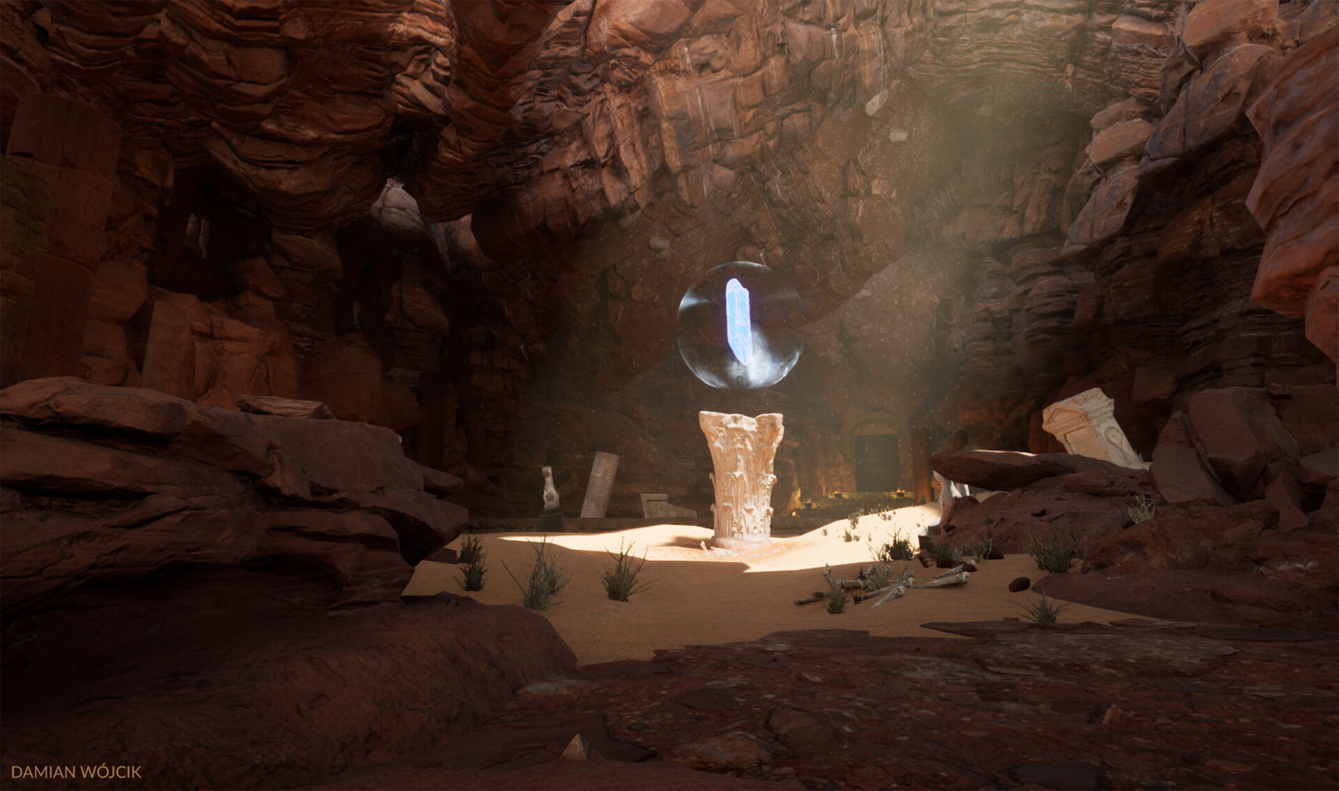 ArtStation - Desert Ruins