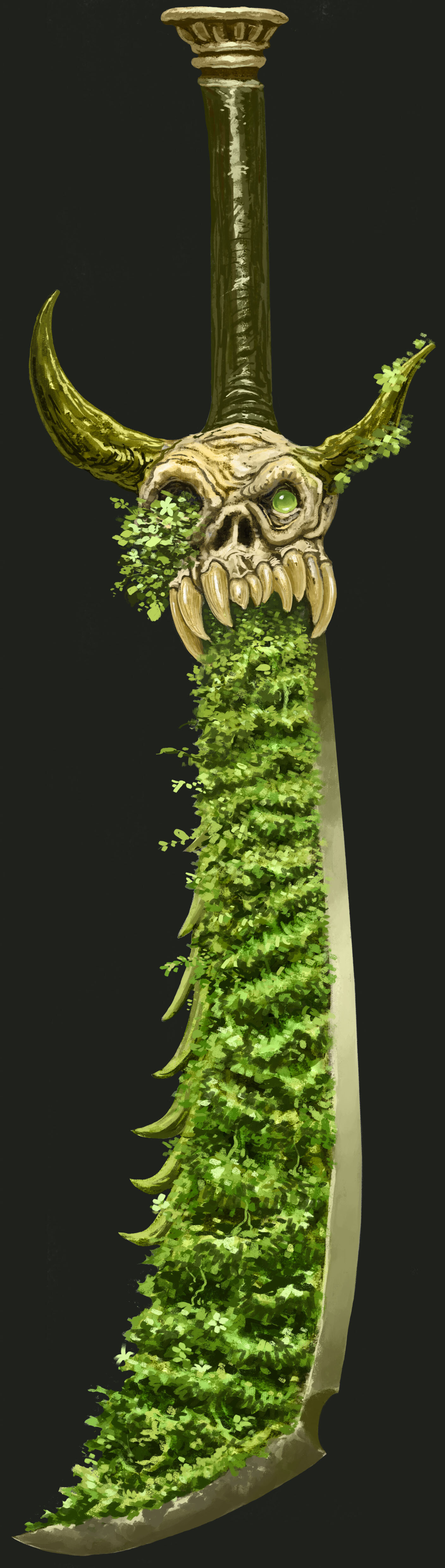 luca zeccoli - Skull and Bone Magic Swords