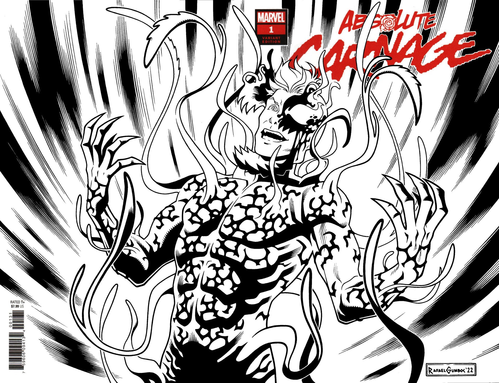 ArtStation - Absolute Carnage blank cover commission