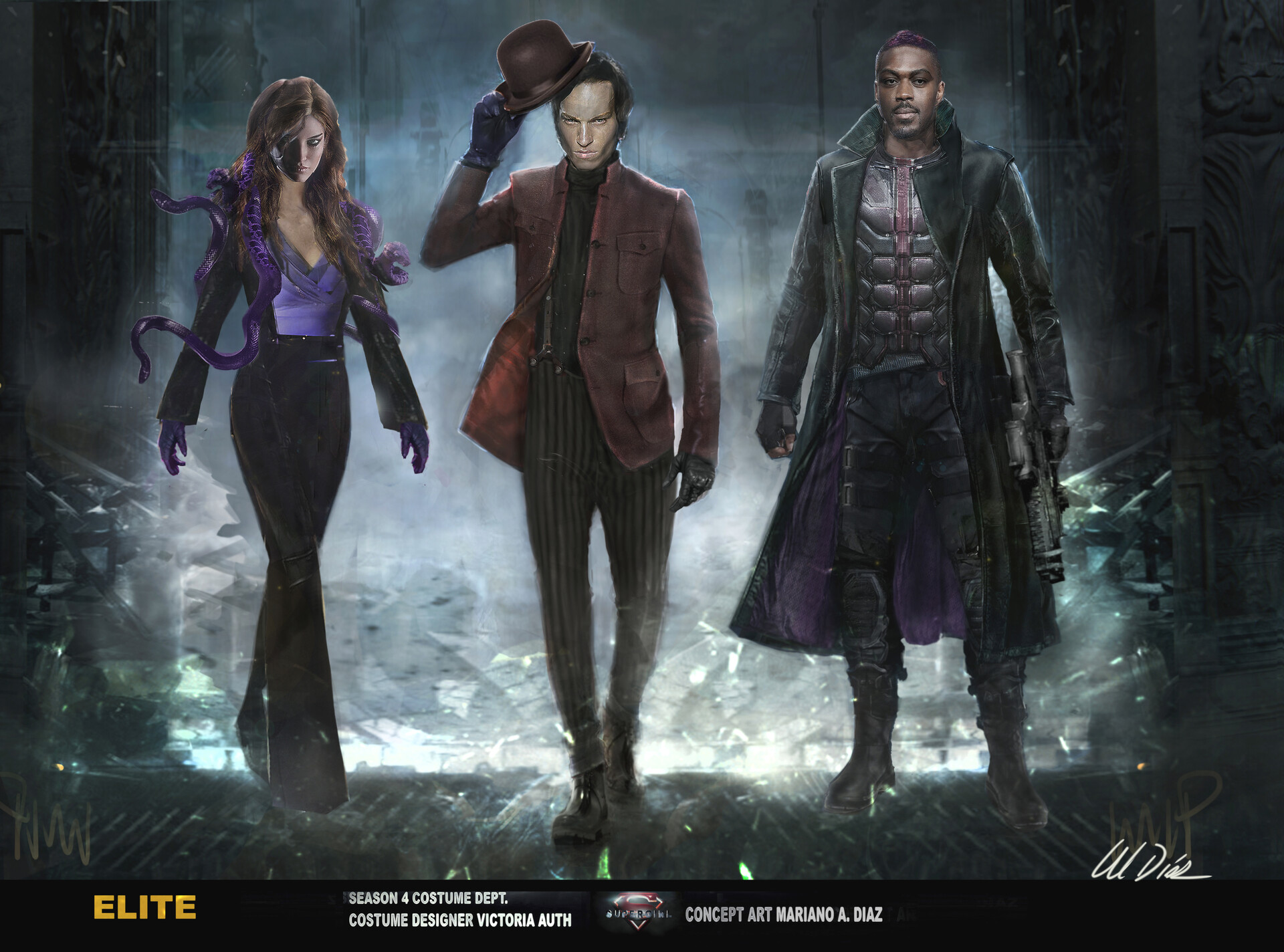 ArtStation - CW villains