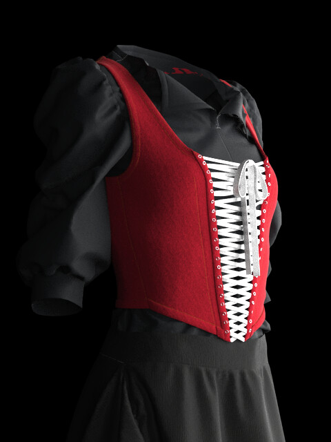 ArtStation - Medieval bodice