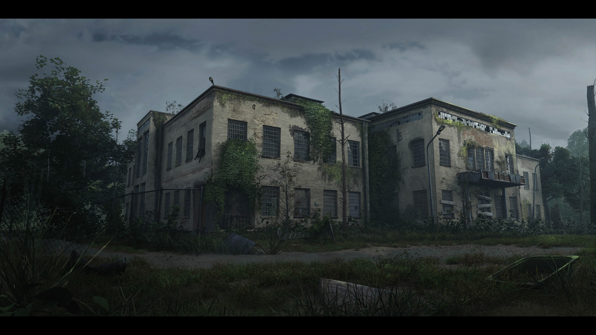 ArtStation - Psychiatric Hospital - part 1