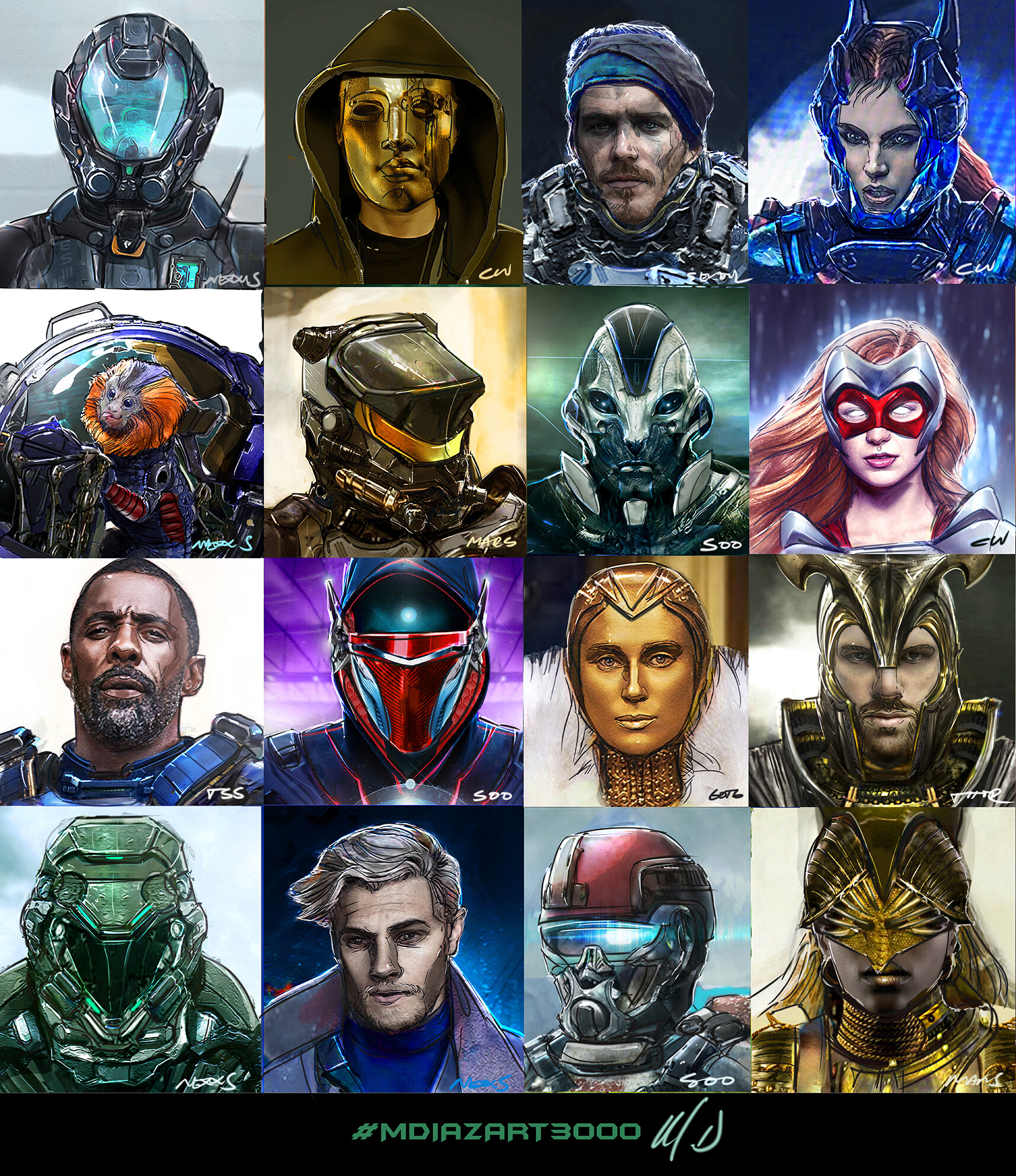 ArtStation - MUGSHOTS 001