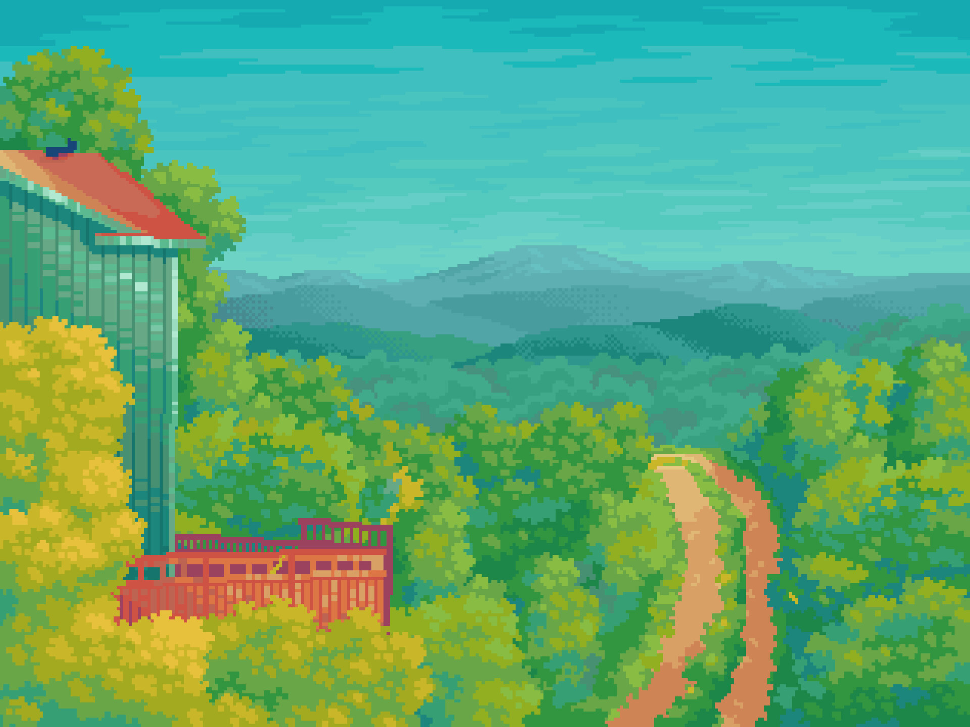 ArtStation - back road