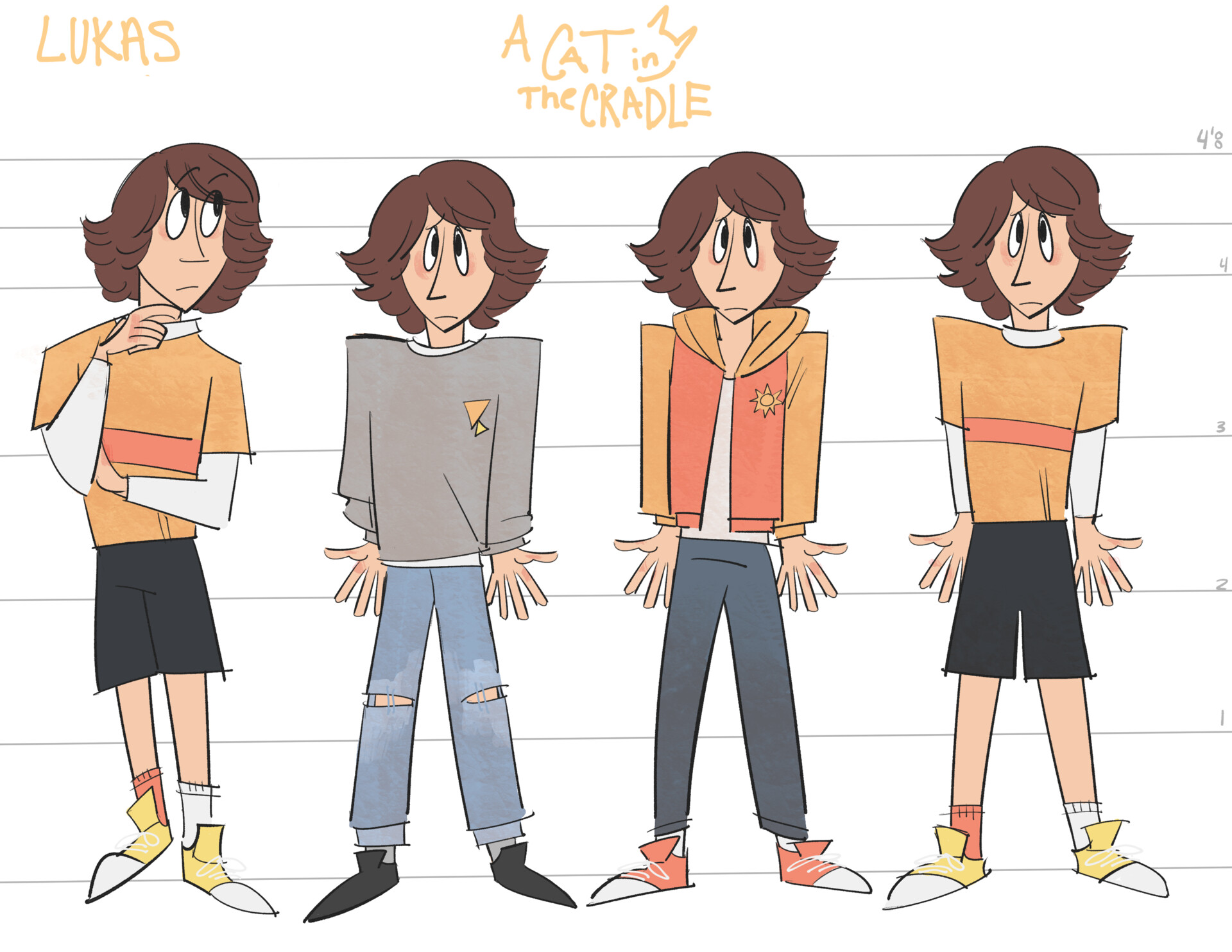 ArtStation - Lukas Character Exploration