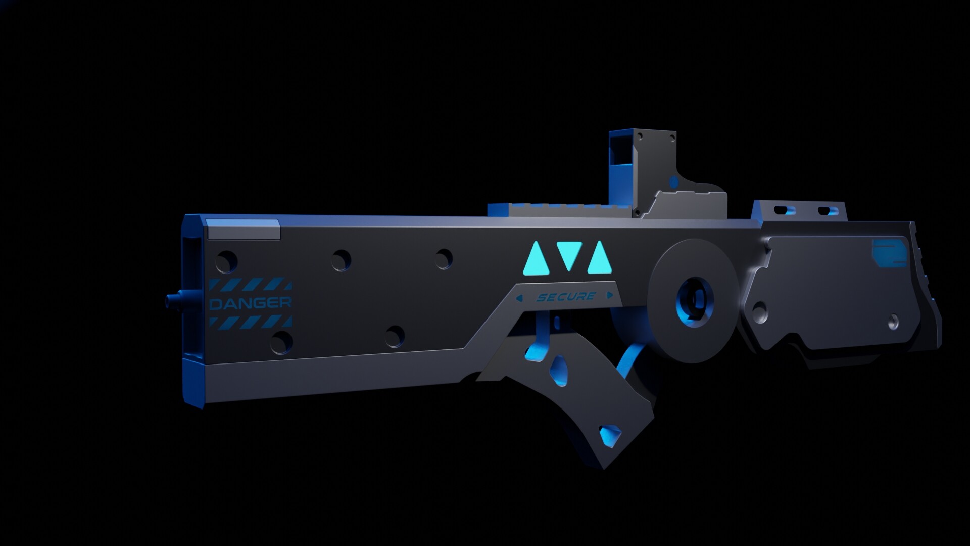 ArtStation - Sci-Fi Rifle Concept