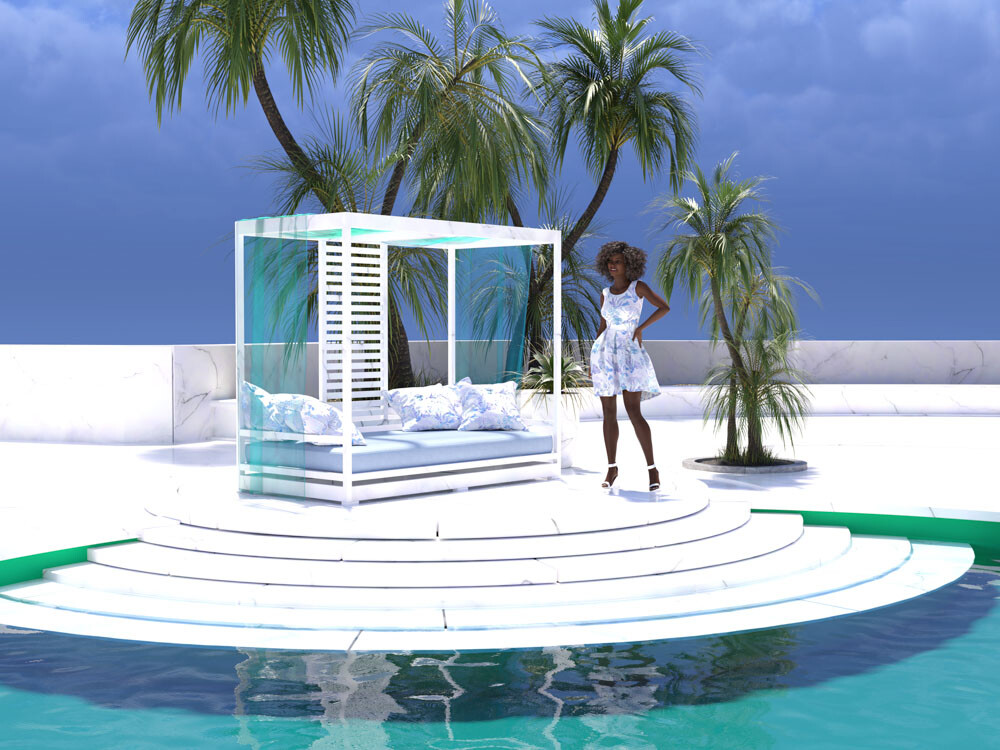 ArtStation - Mara in the Tropics