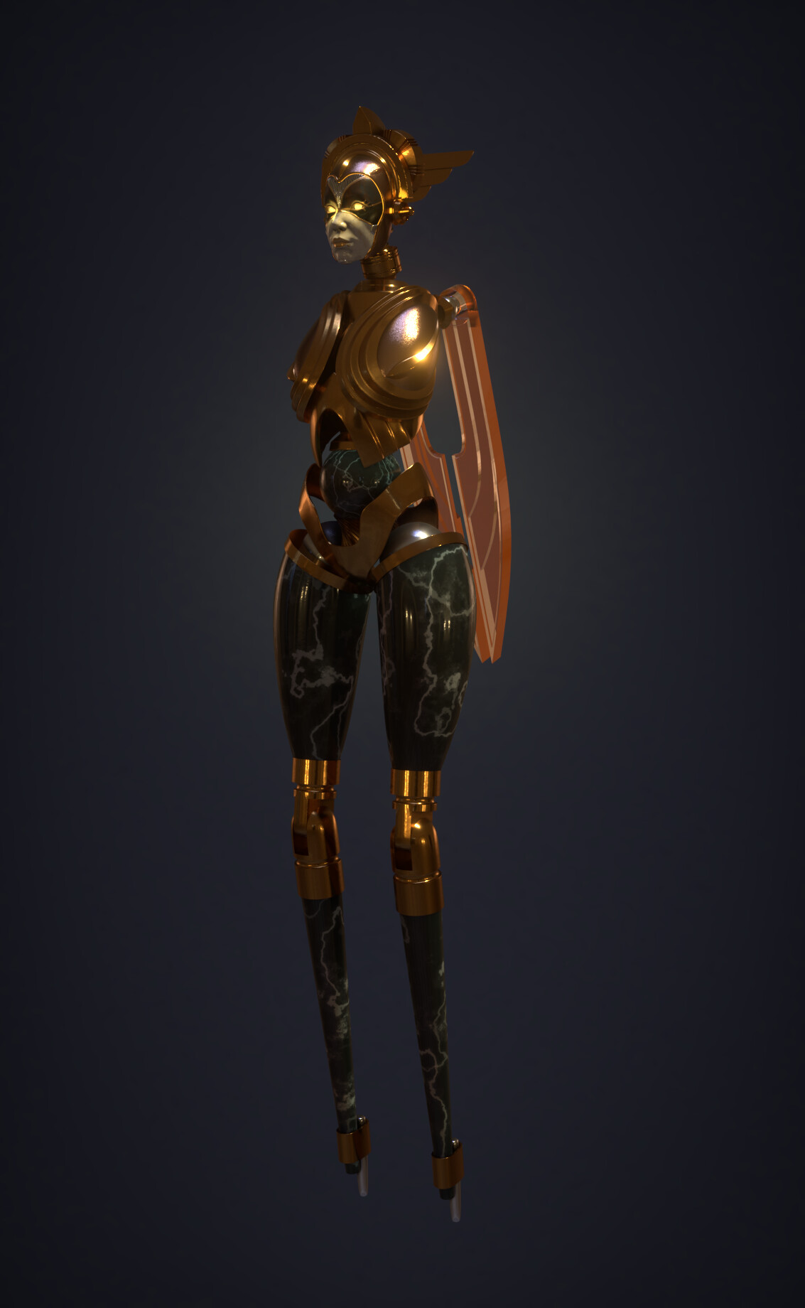 Decopunk Robot Dancer by Jack Gilbert — ProUser.Me