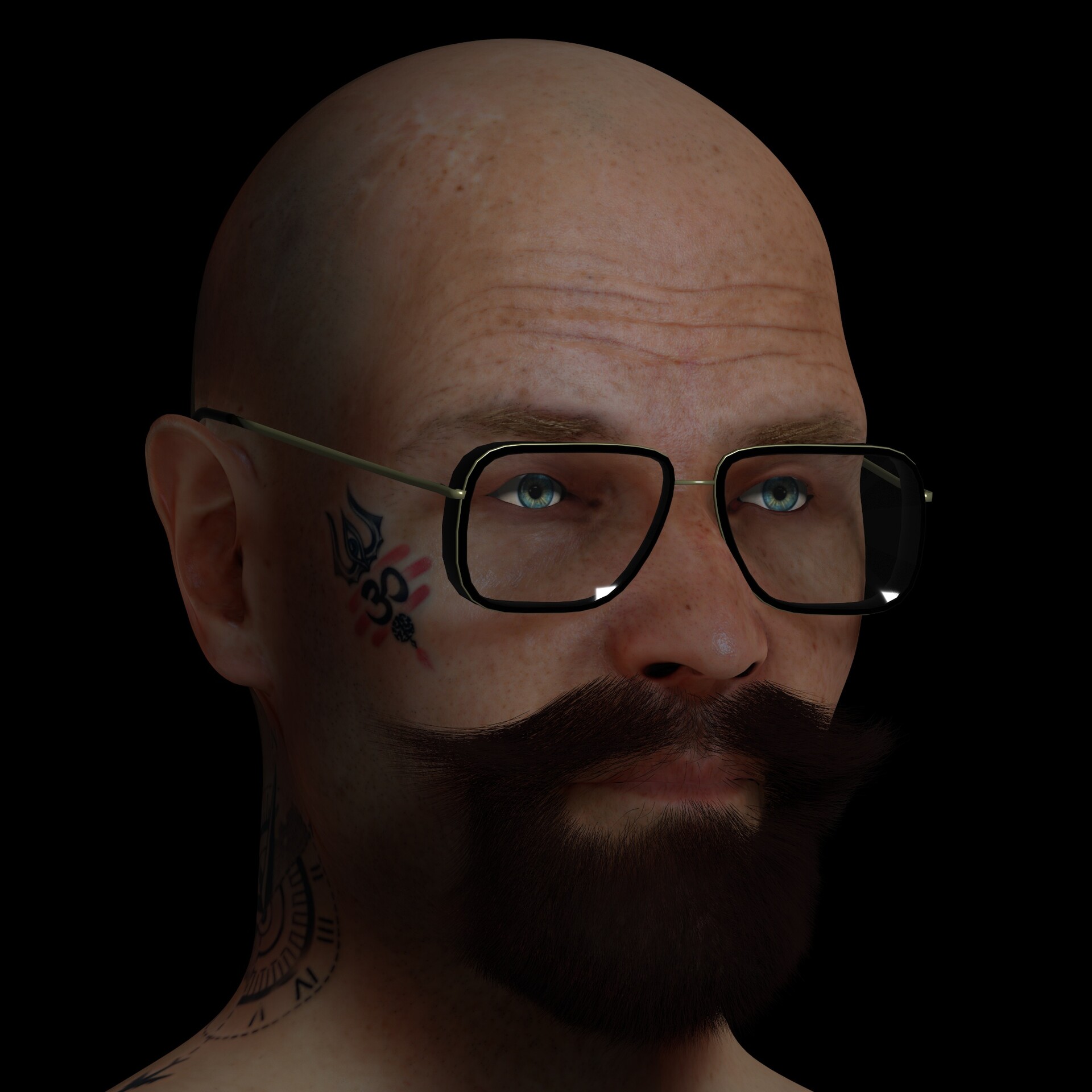 ArtStation - Realistic Man face