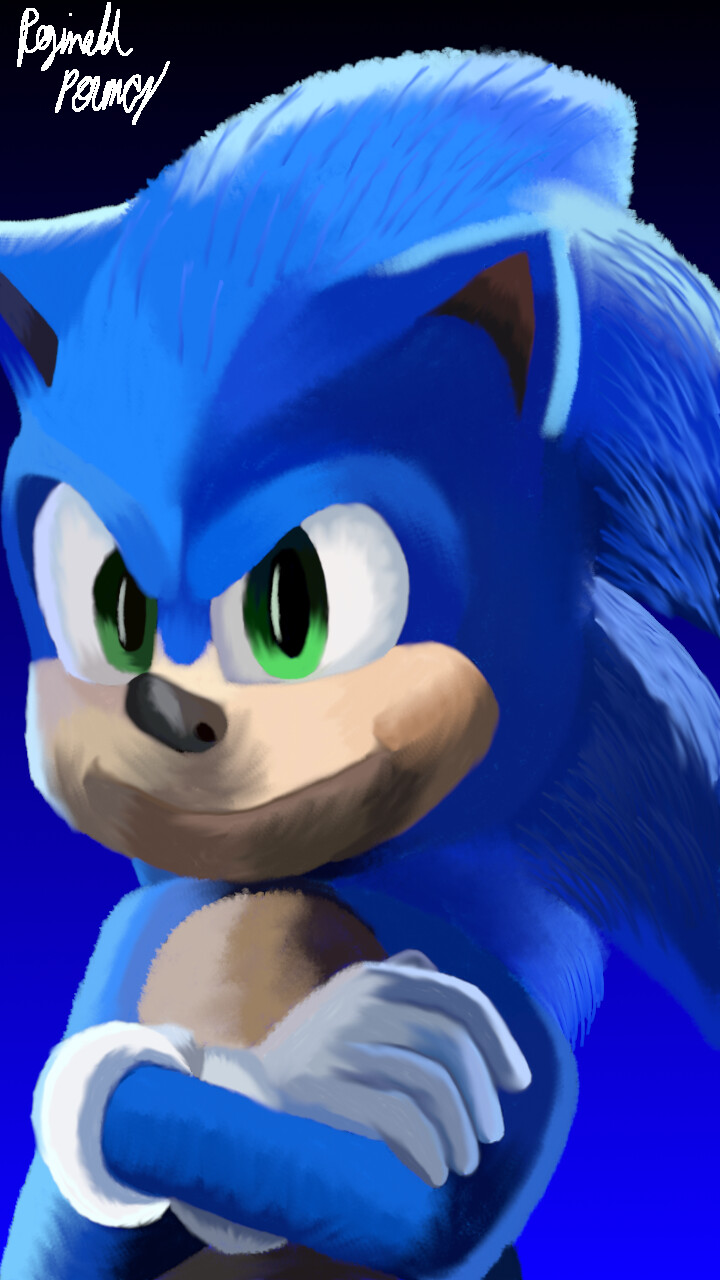 ArtStation - Sonic The Hedgehog Digital Art