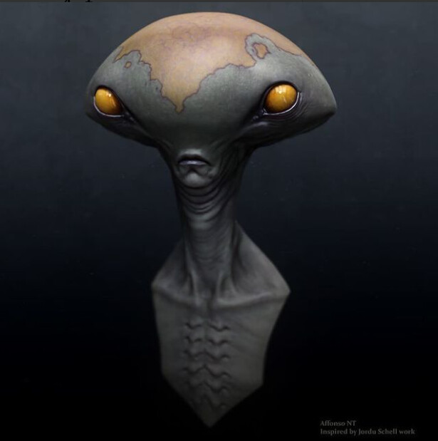 ArtStation - fanart Alien (Jordan Schell)