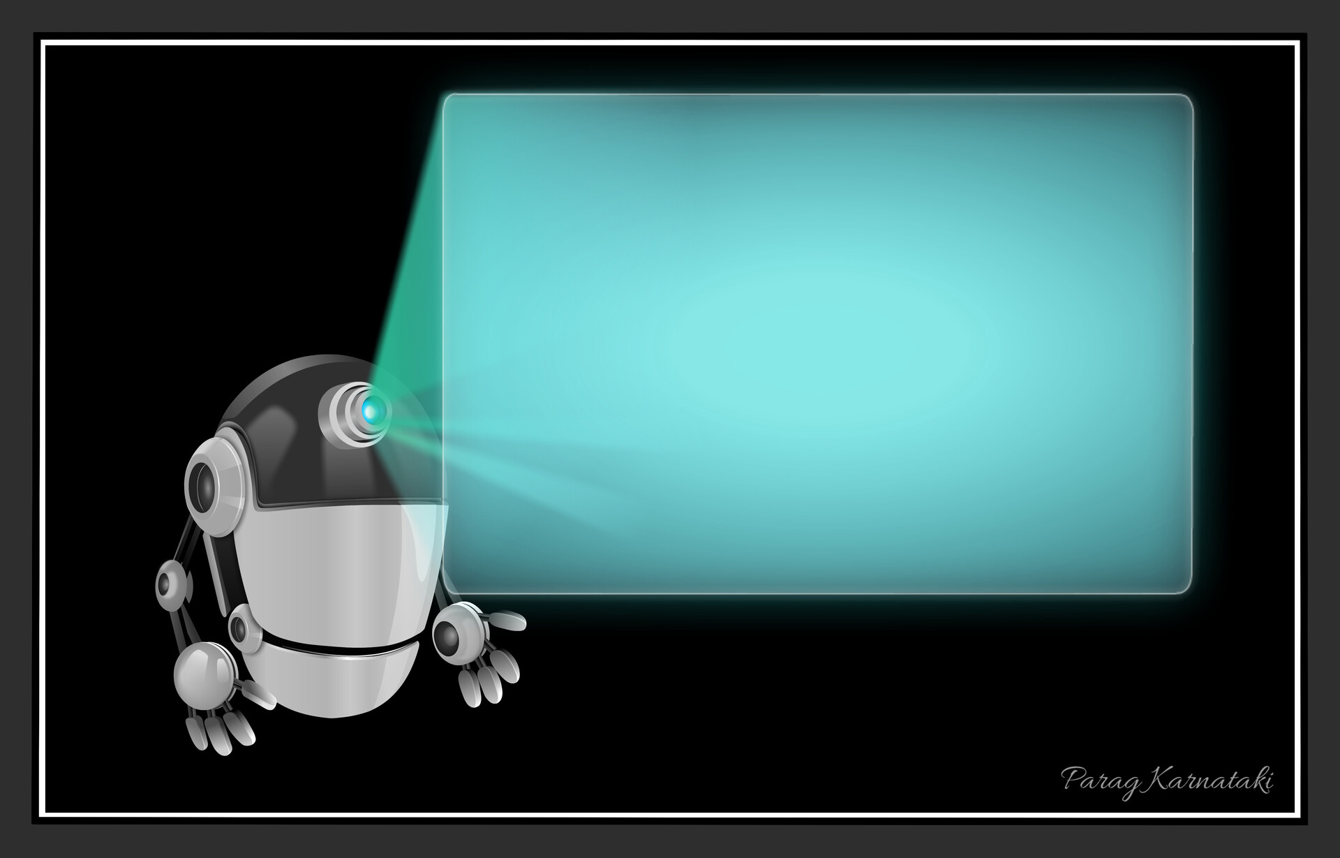 ArtStation - SCREEN ROBOT