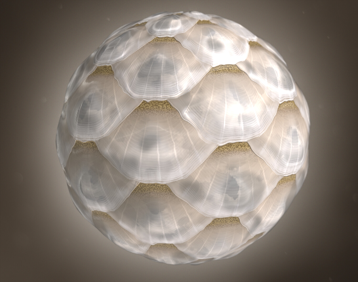 Céline Dameron - Fish scale material