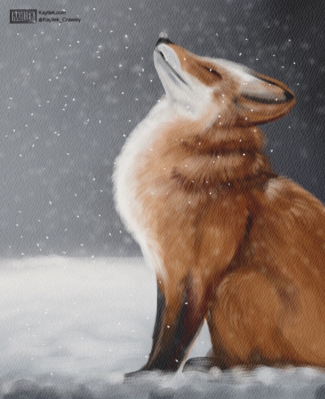 ArtStation - Cute bloody foxy