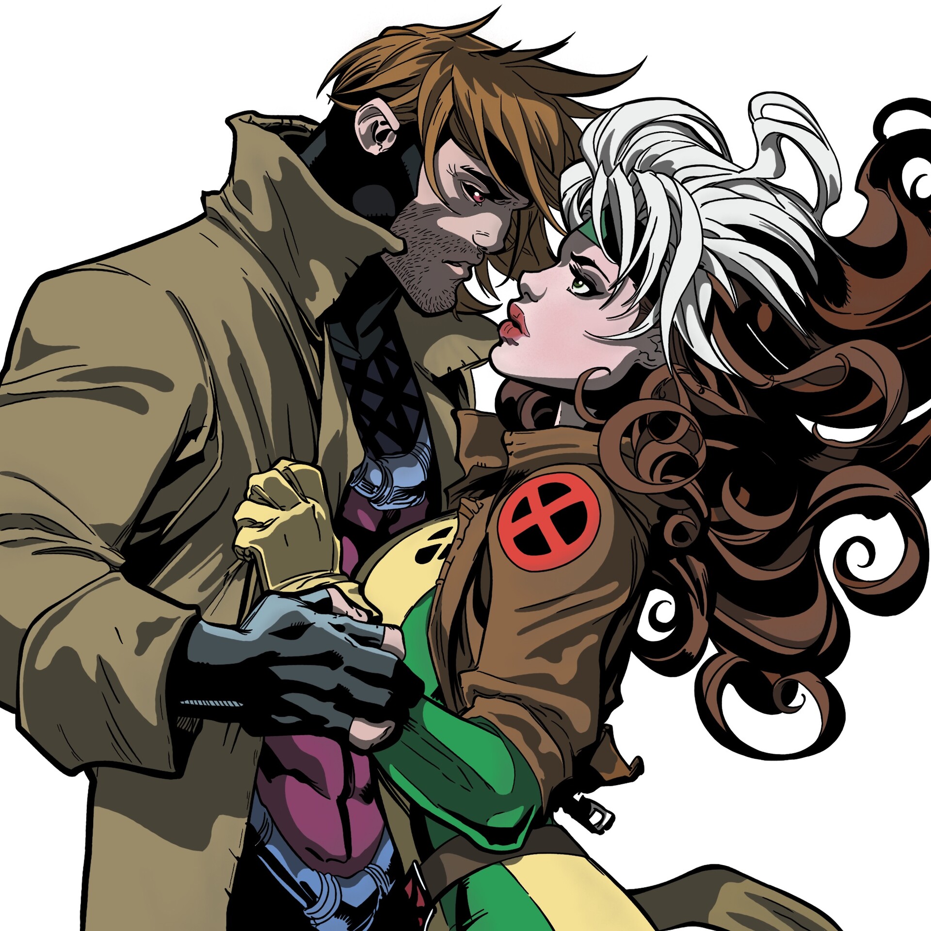 ArtStation - Gambit & Rogue (X Men)