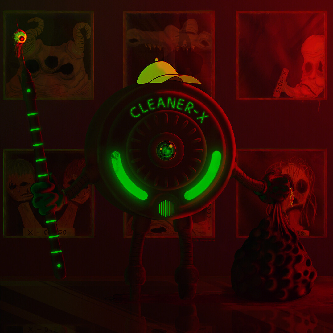 ArtStation - CLEANER - X