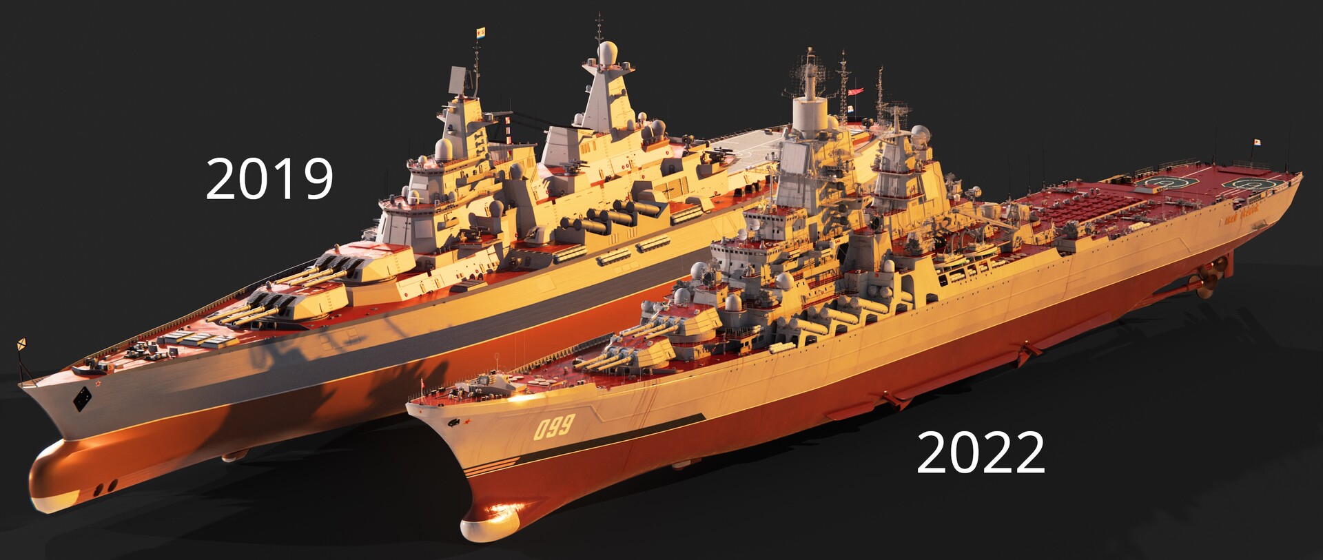 Jamison Cunningham - Marshal Zhukov Class Modern Battleship - Studio ...