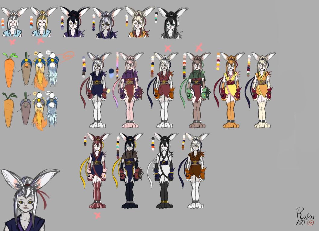 ArtStation - ♦️ Character Design | April Studies