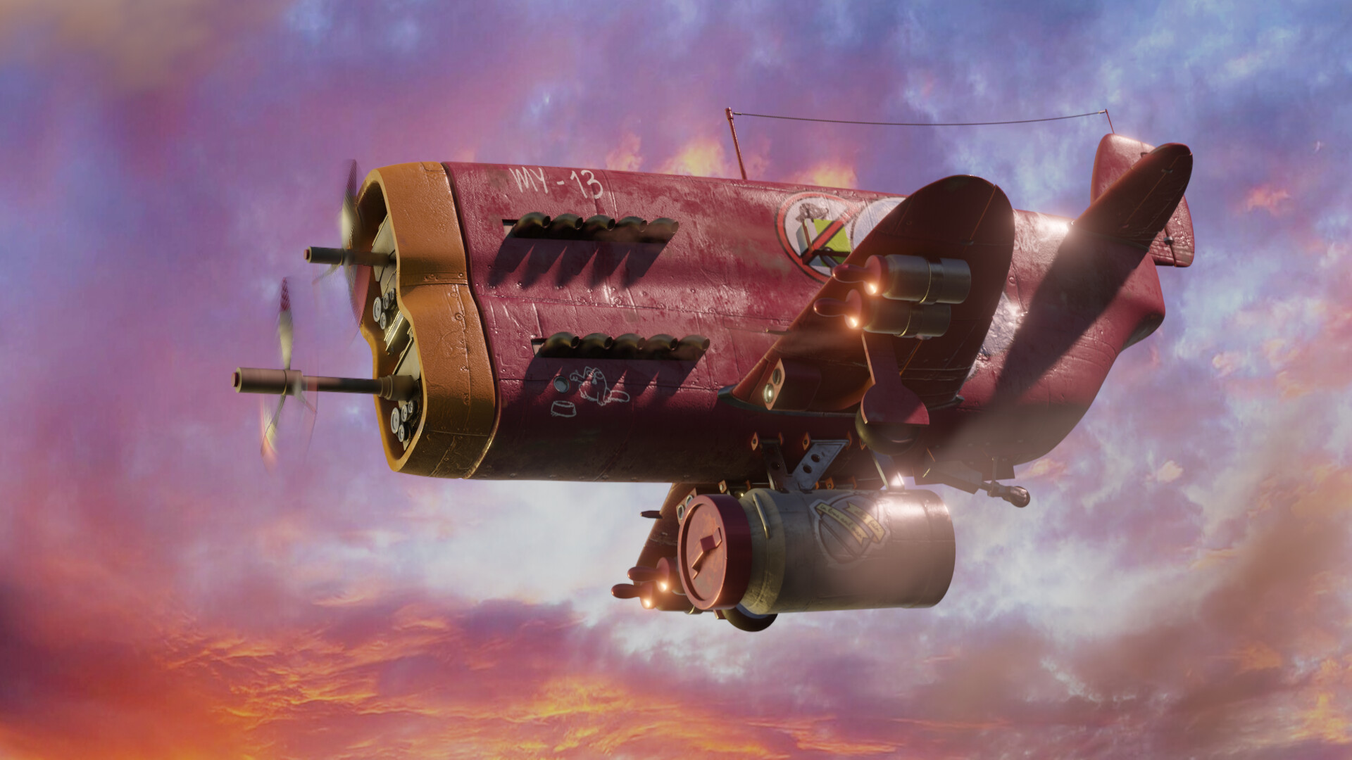 ArtStation - Plane MY-13