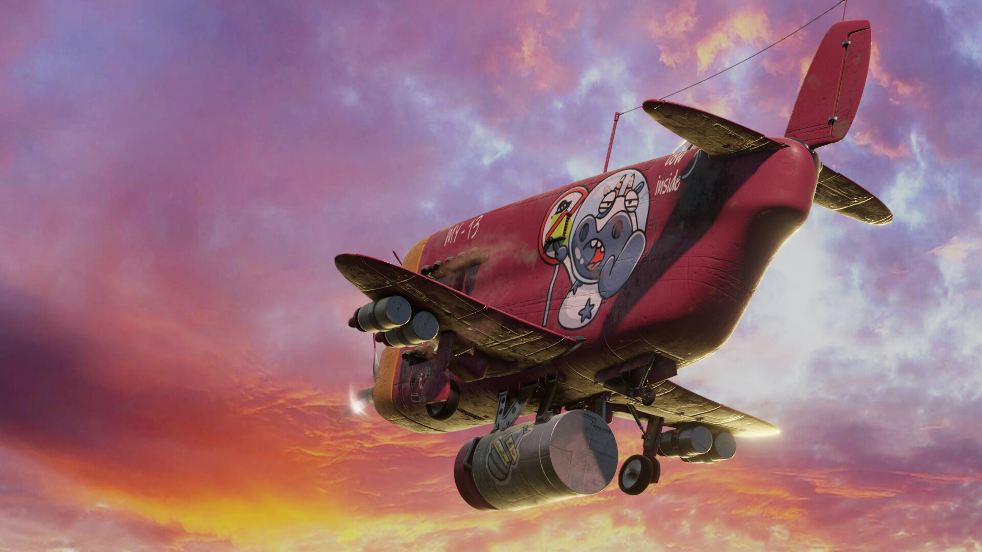 ArtStation - Plane MY-13