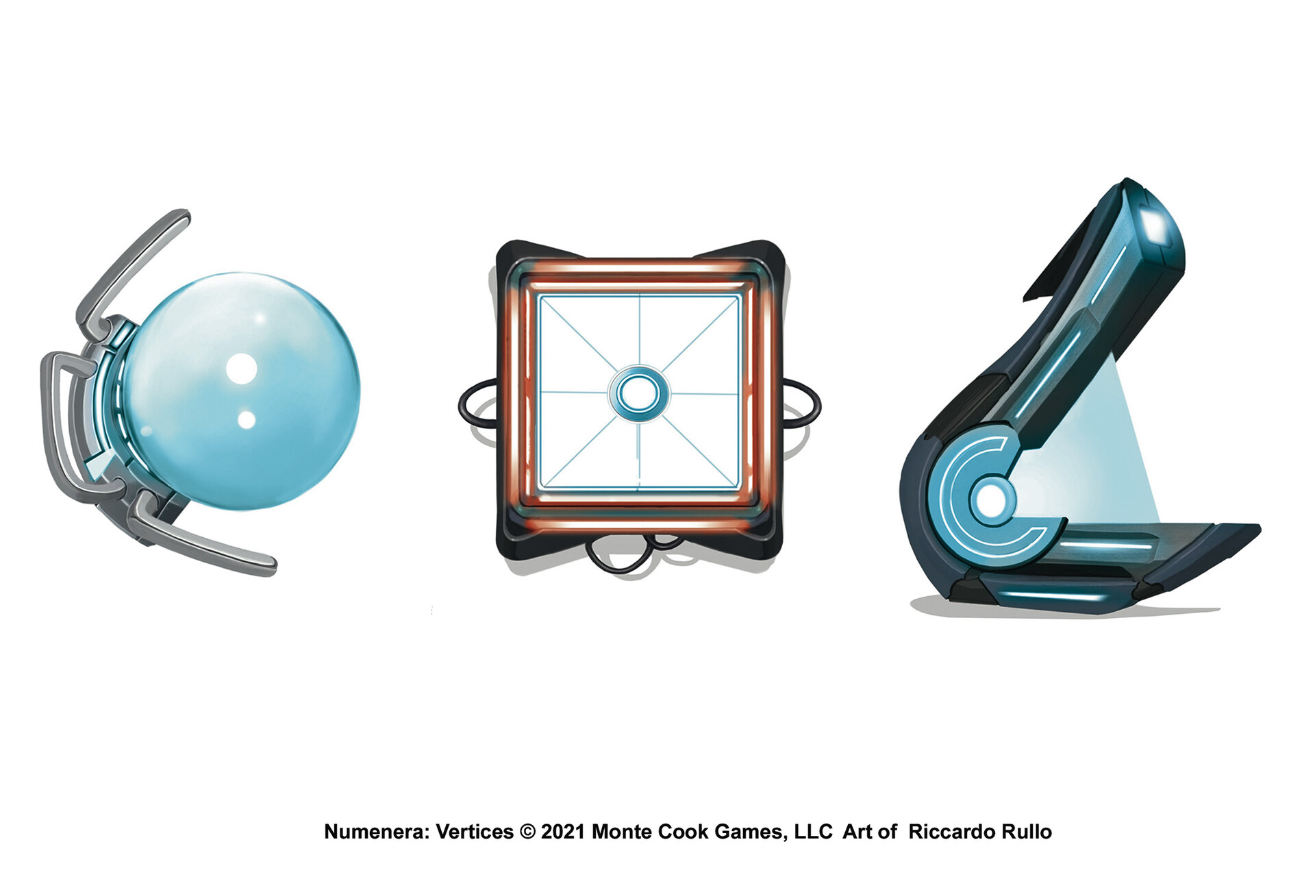 ArtStation - Items/props set for Numenera: Vertices