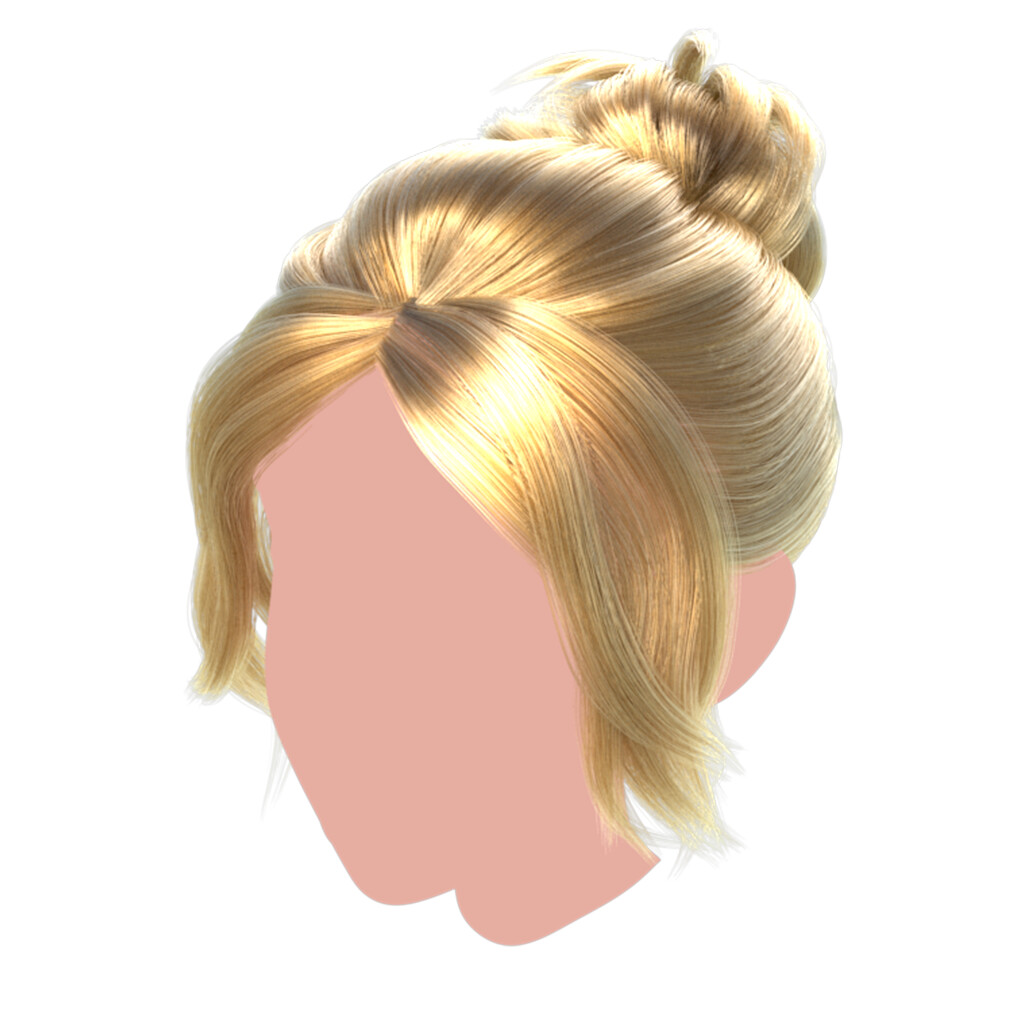 Jonathan Done - Mesh to hair guide N-hair groom