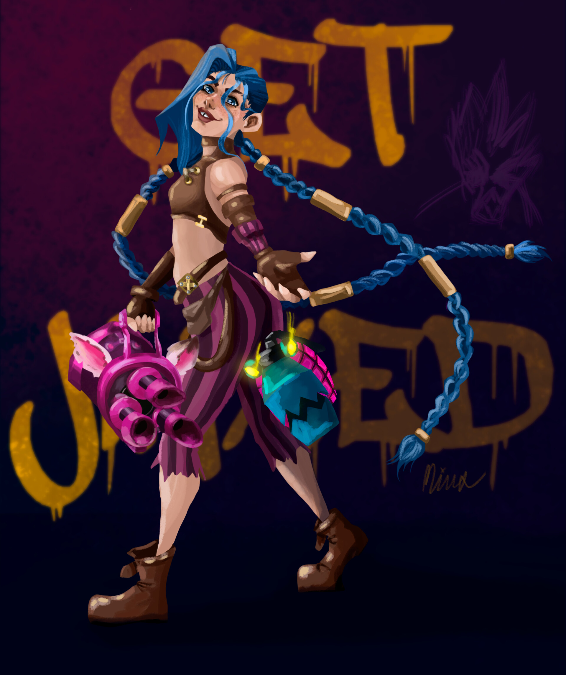 ArtStation - Get Jinxed.