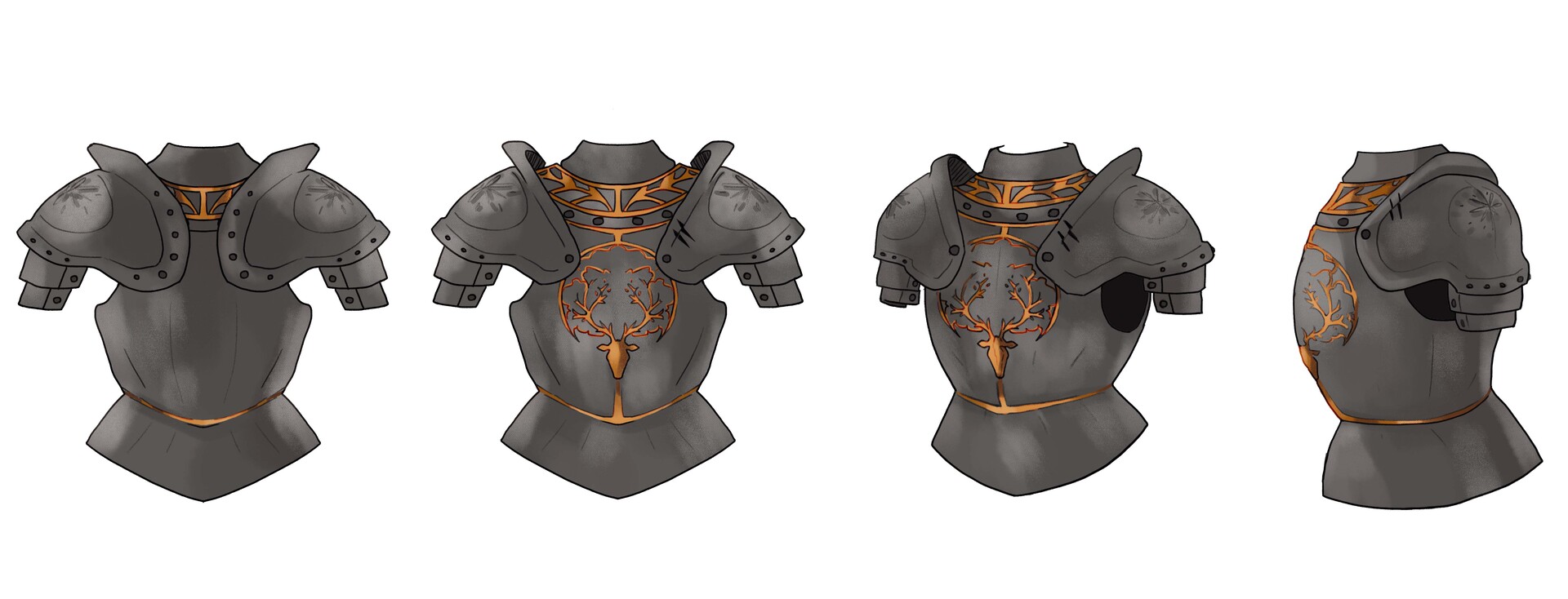 Maria Minaeva - Knight Silas and Horsey- Character Design